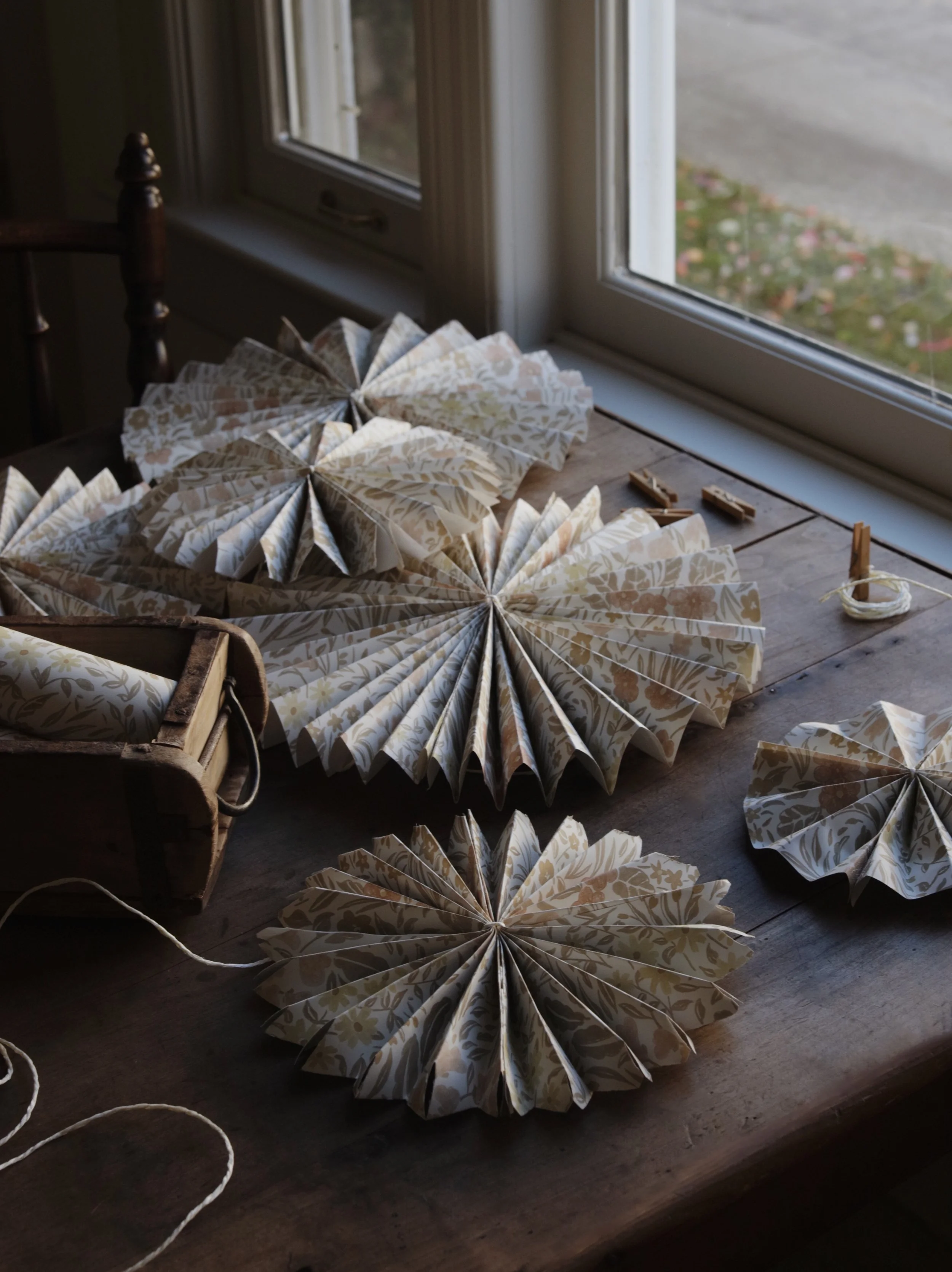Upcycled Paper Stars — simply living well
