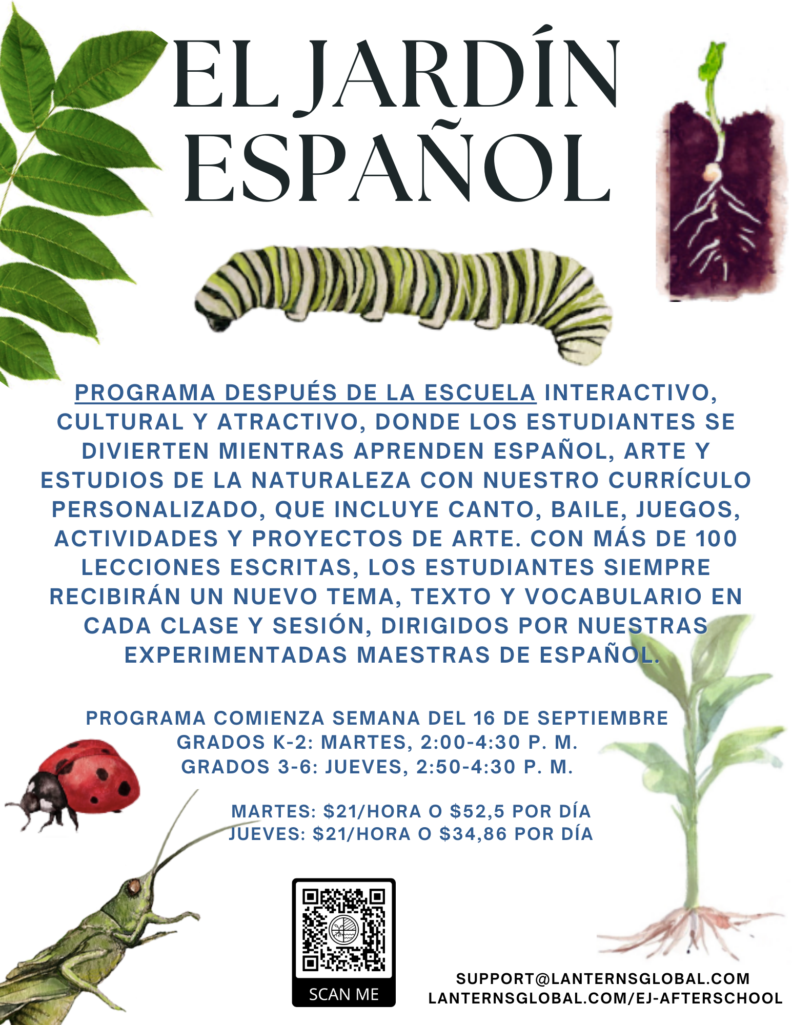 El Jardín Afterschool (Copy) — Lanterns Global- Learning Programs