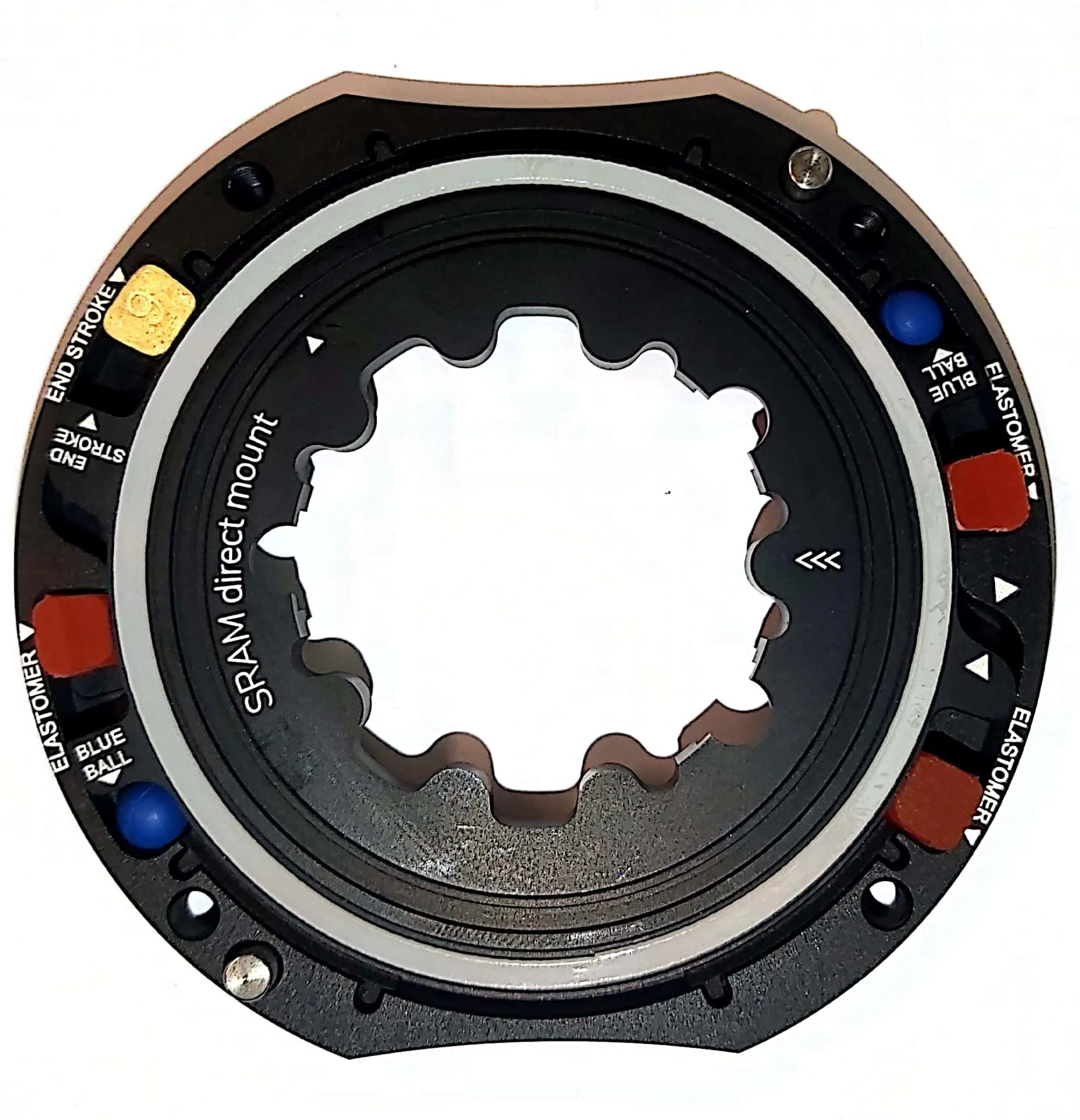 Ochain RED 9° Elastomer Kit — OCHAIN MTB ACTIVE SPIDER