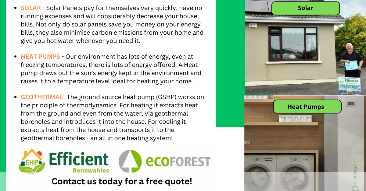 EHP Renewables | Efficient Renewables