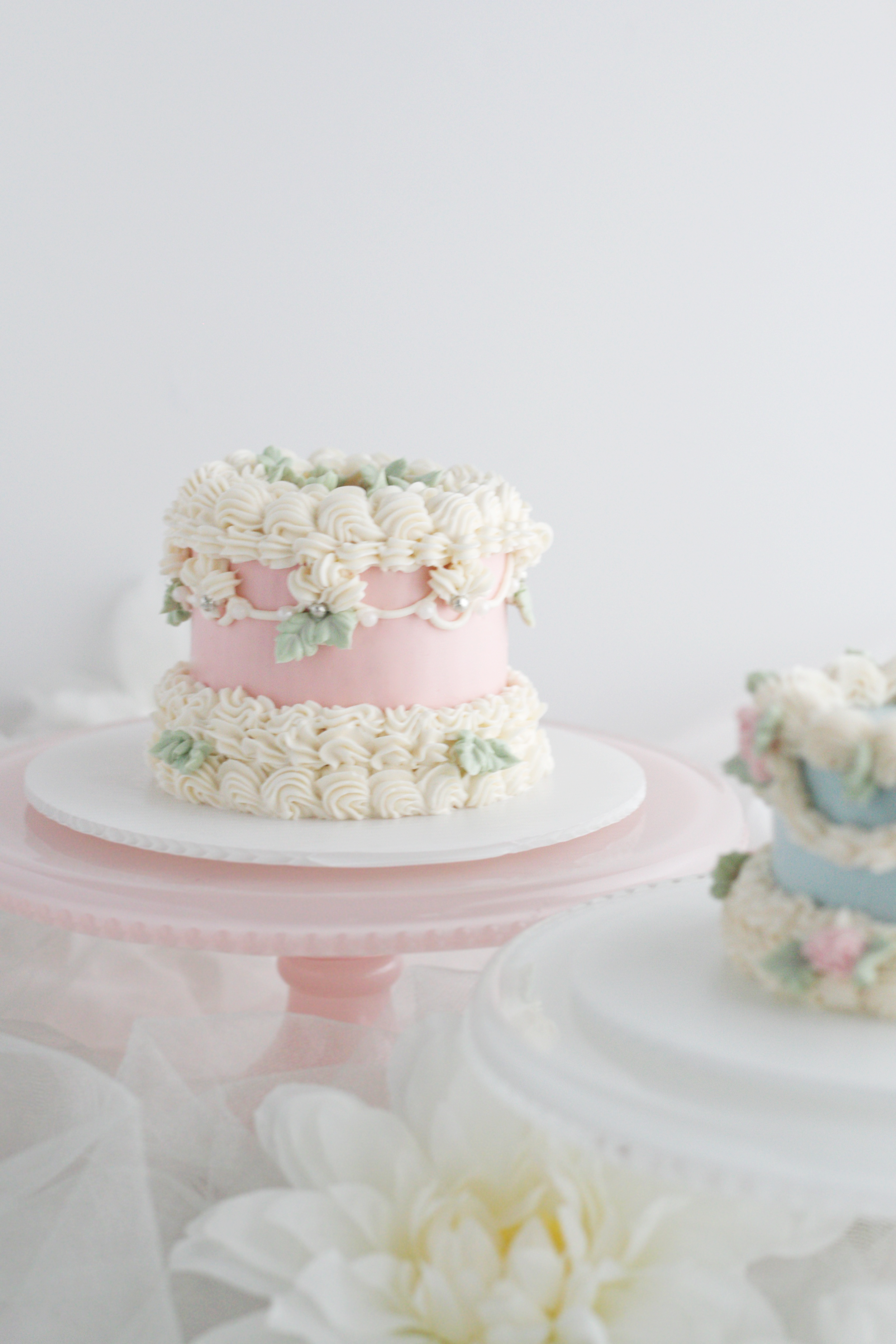 Marie Antoinette Cakes — Rose Vanilla