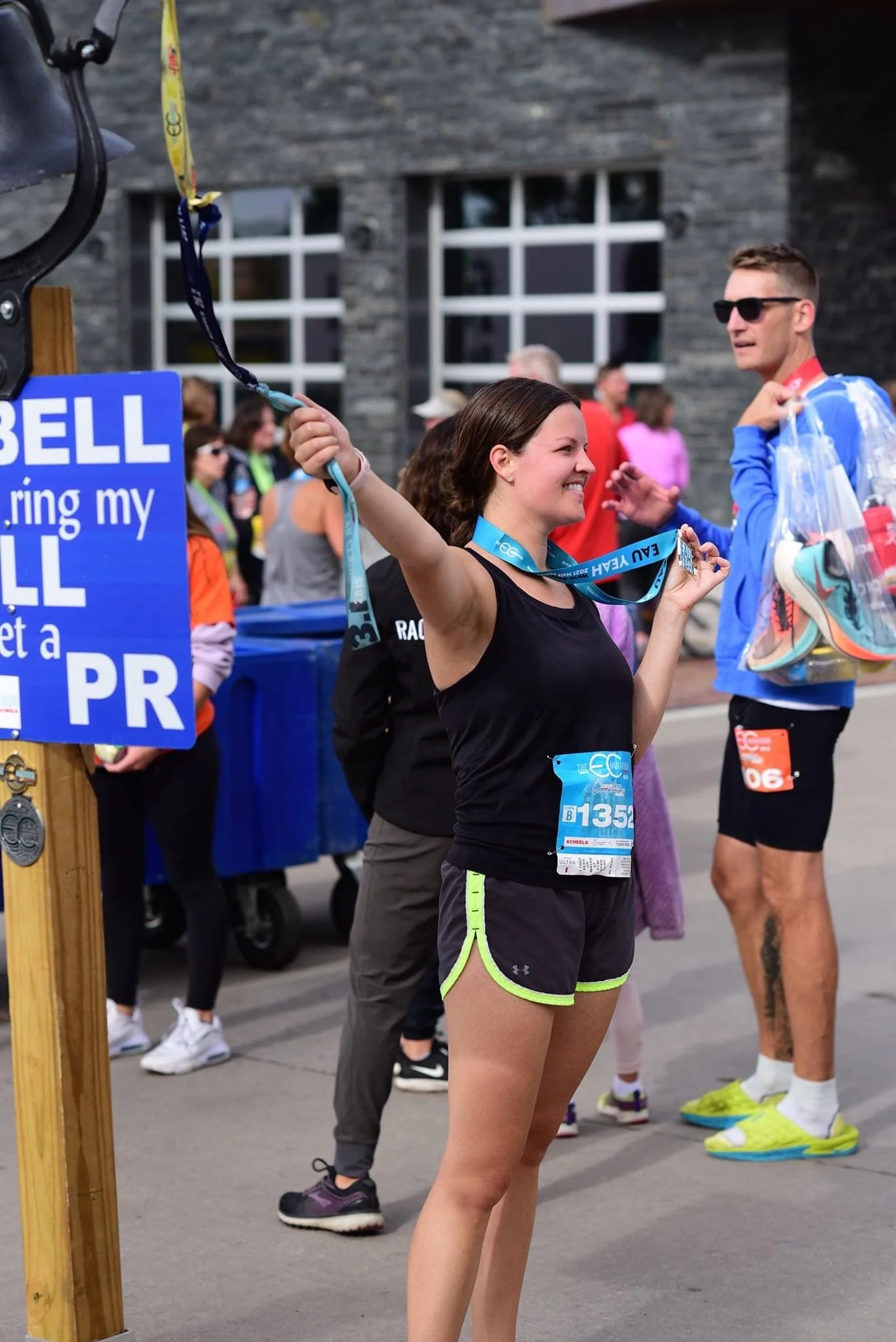 Finish Line — Eau Claire Marathon