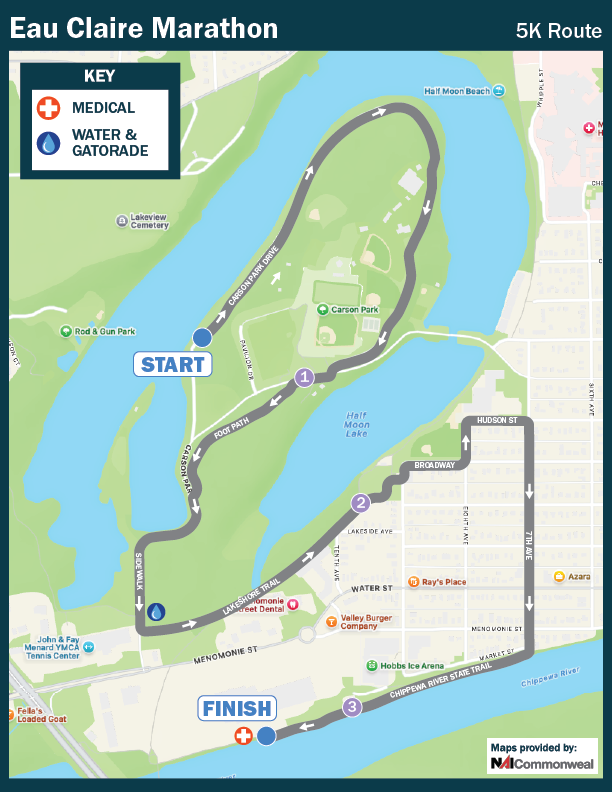 Course Maps — Eau Claire Marathon