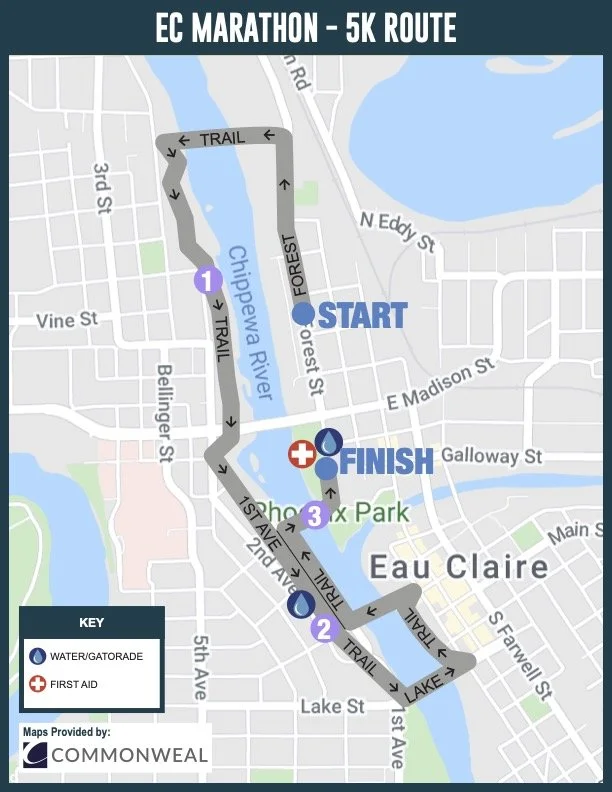 Course Maps — Eau Claire Marathon