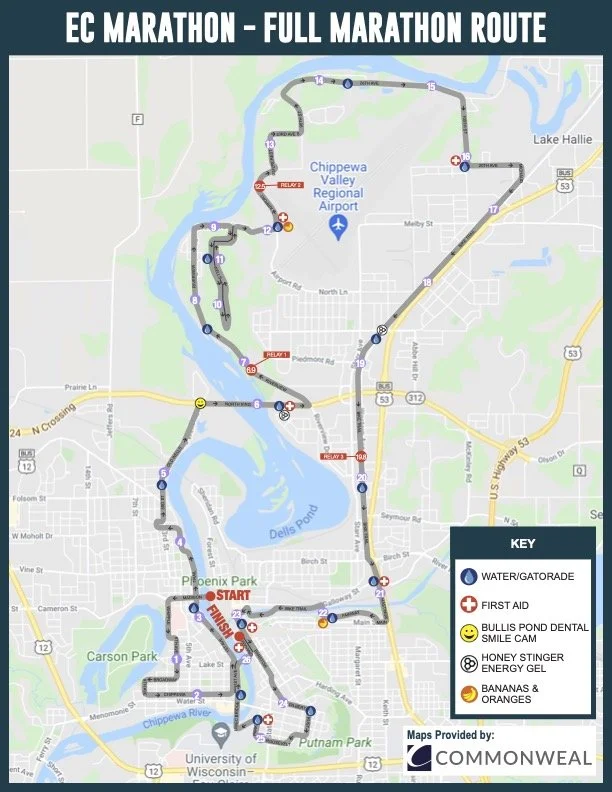 Course Maps — Eau Claire Marathon