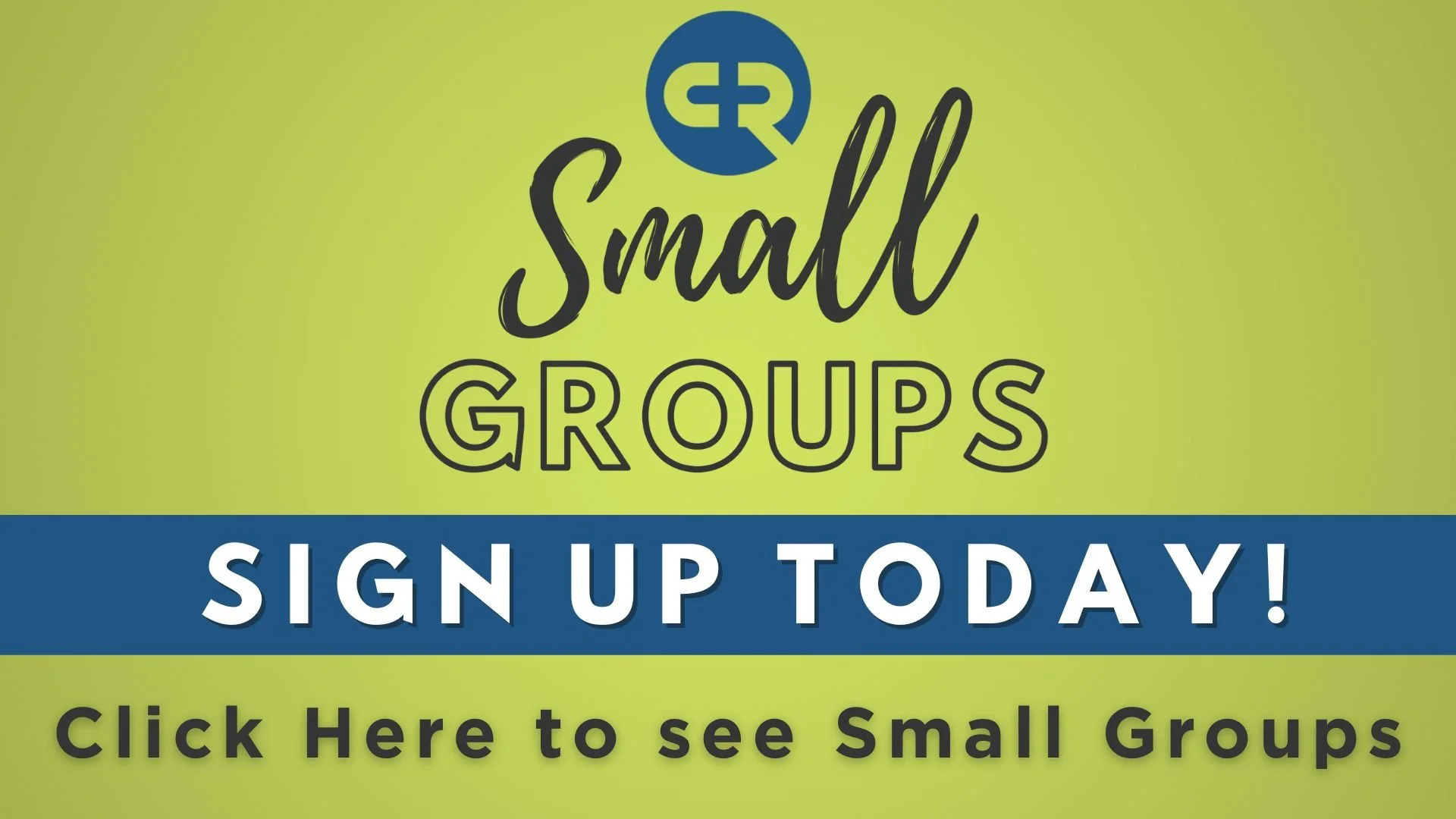 Church Small Group Ministry