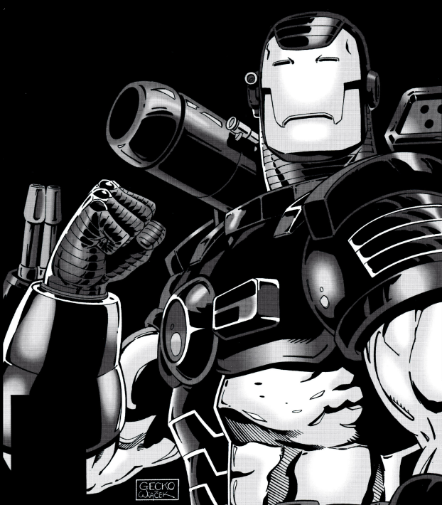 Marvel War Machine Art