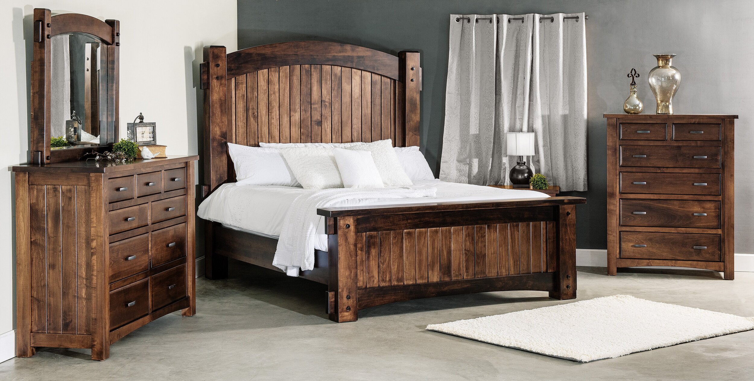 Amish Solid Wood Bedroom Furniture — Countrywood Accents