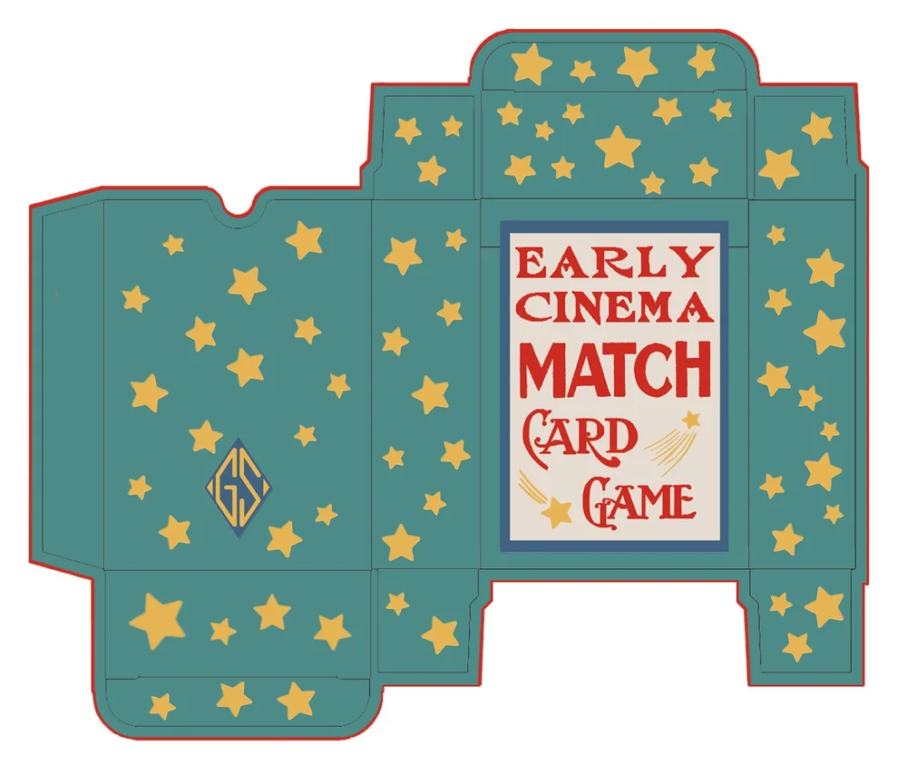 Early Cinema Match Card Game — Moving Picture Reprint / Page-Turner ...