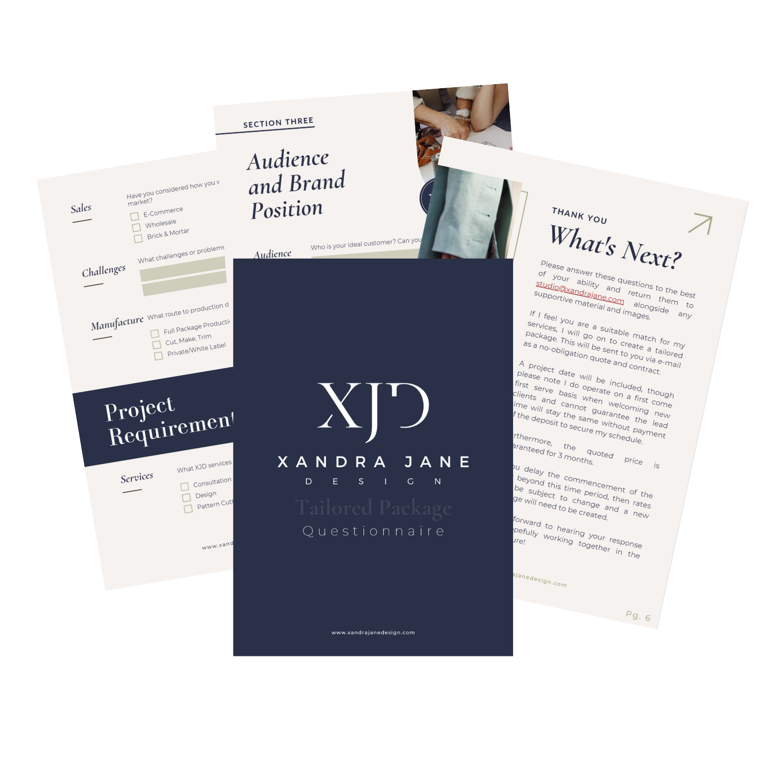 Xandra Jane Design - Fashion Services