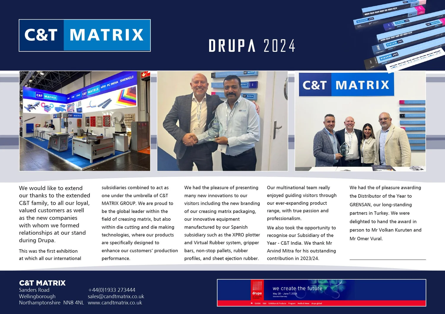 Drupa 2024 — C&T Matrix