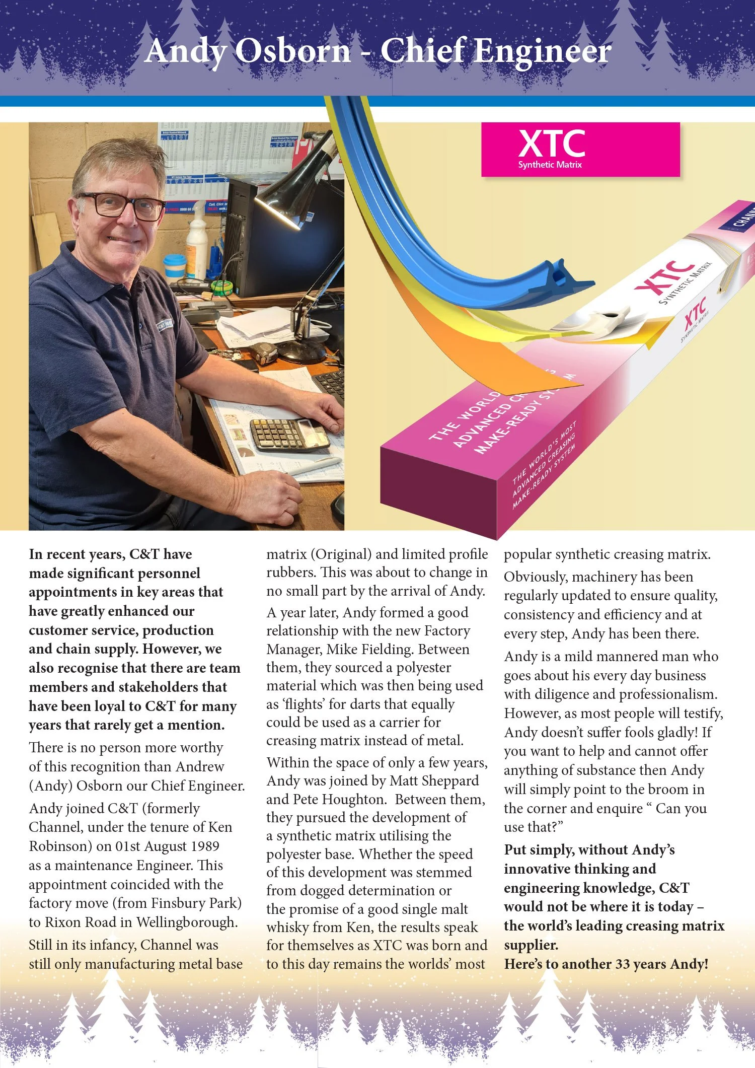 Winter 2022 Newsletter — C&T Matrix