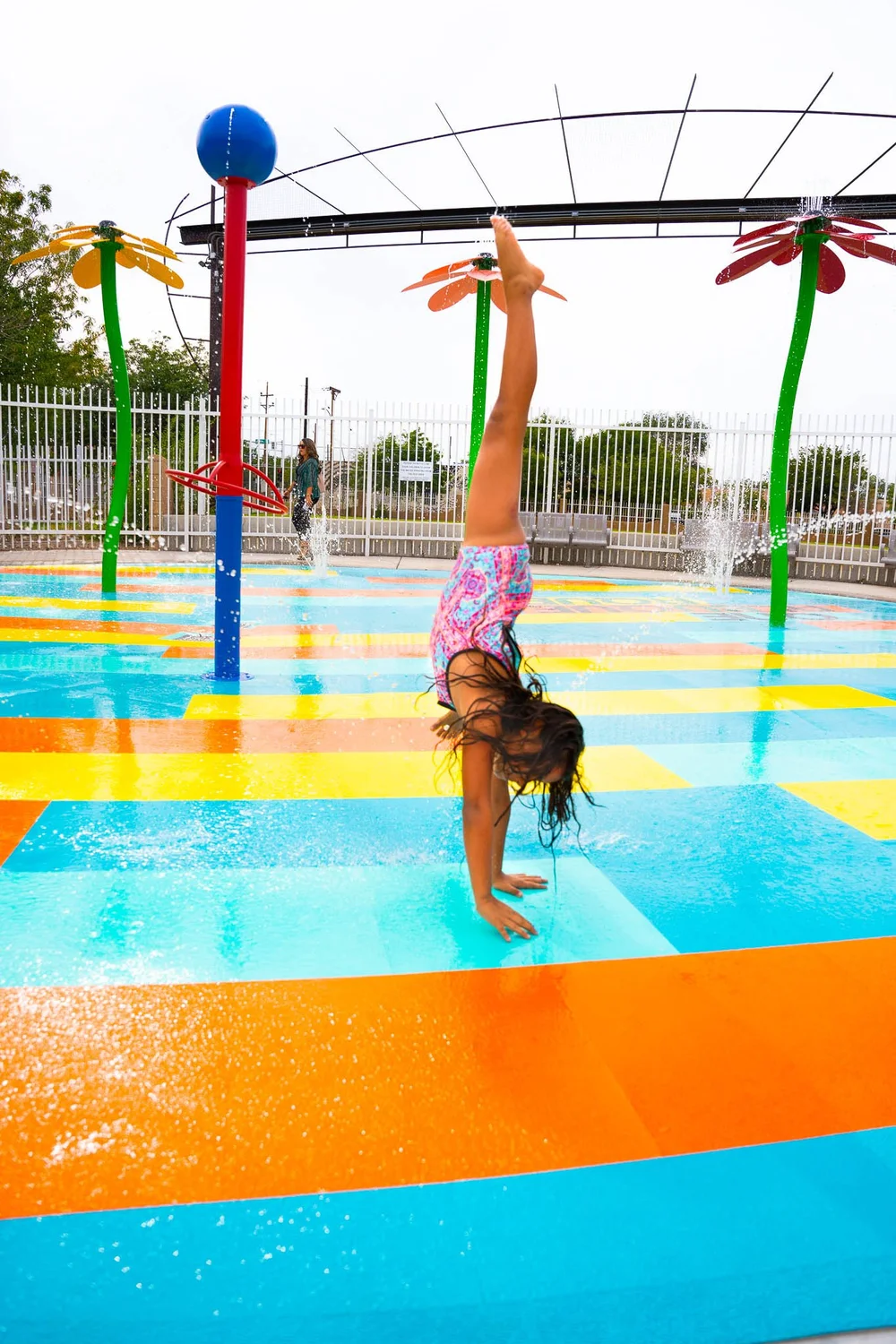 Wells Park Splash Pad — Life Floor