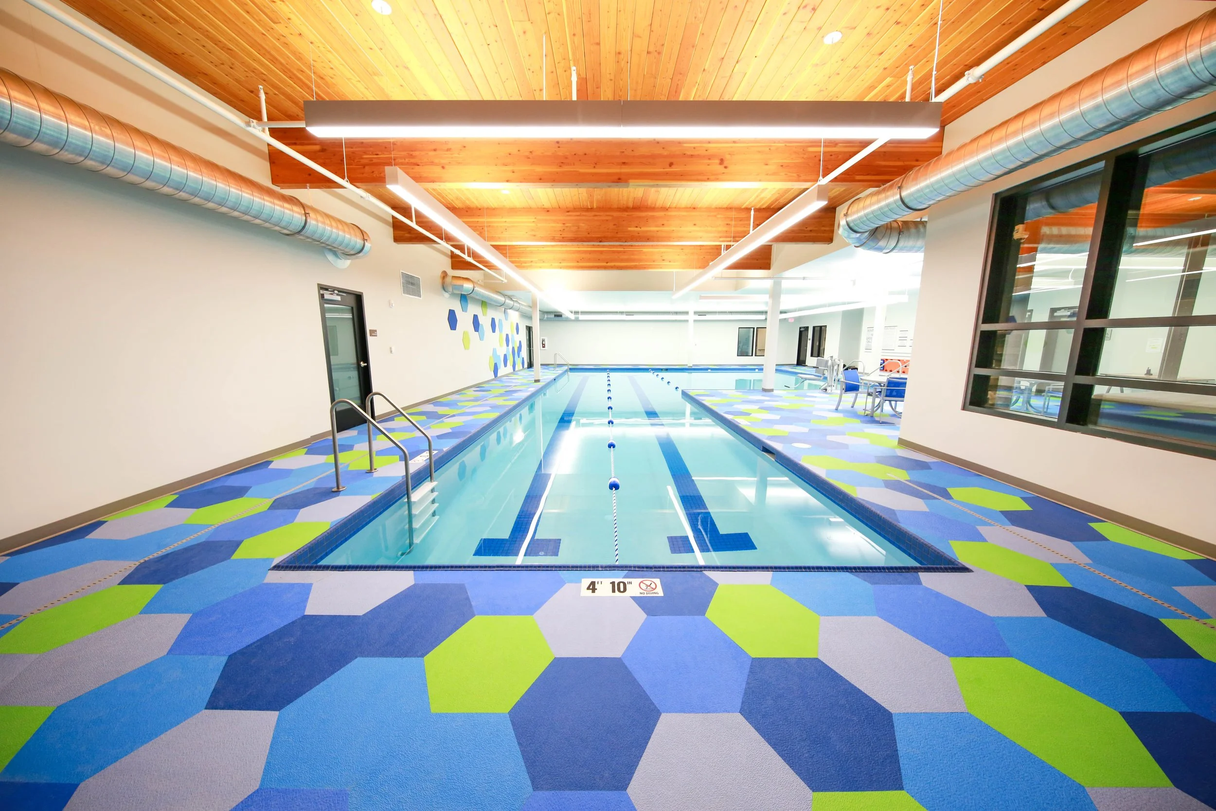 Non-Slip Surfacing for Aquatic Centers — Life Floor