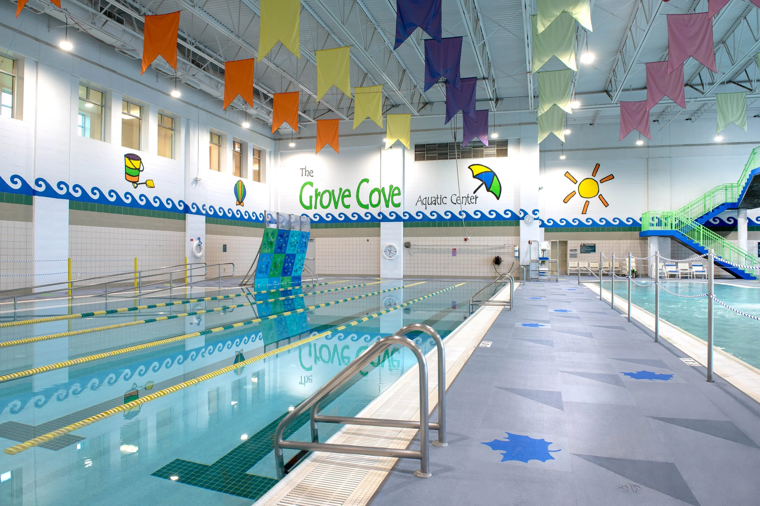 Non-Slip Surfacing for Aquatic Centers — Life Floor