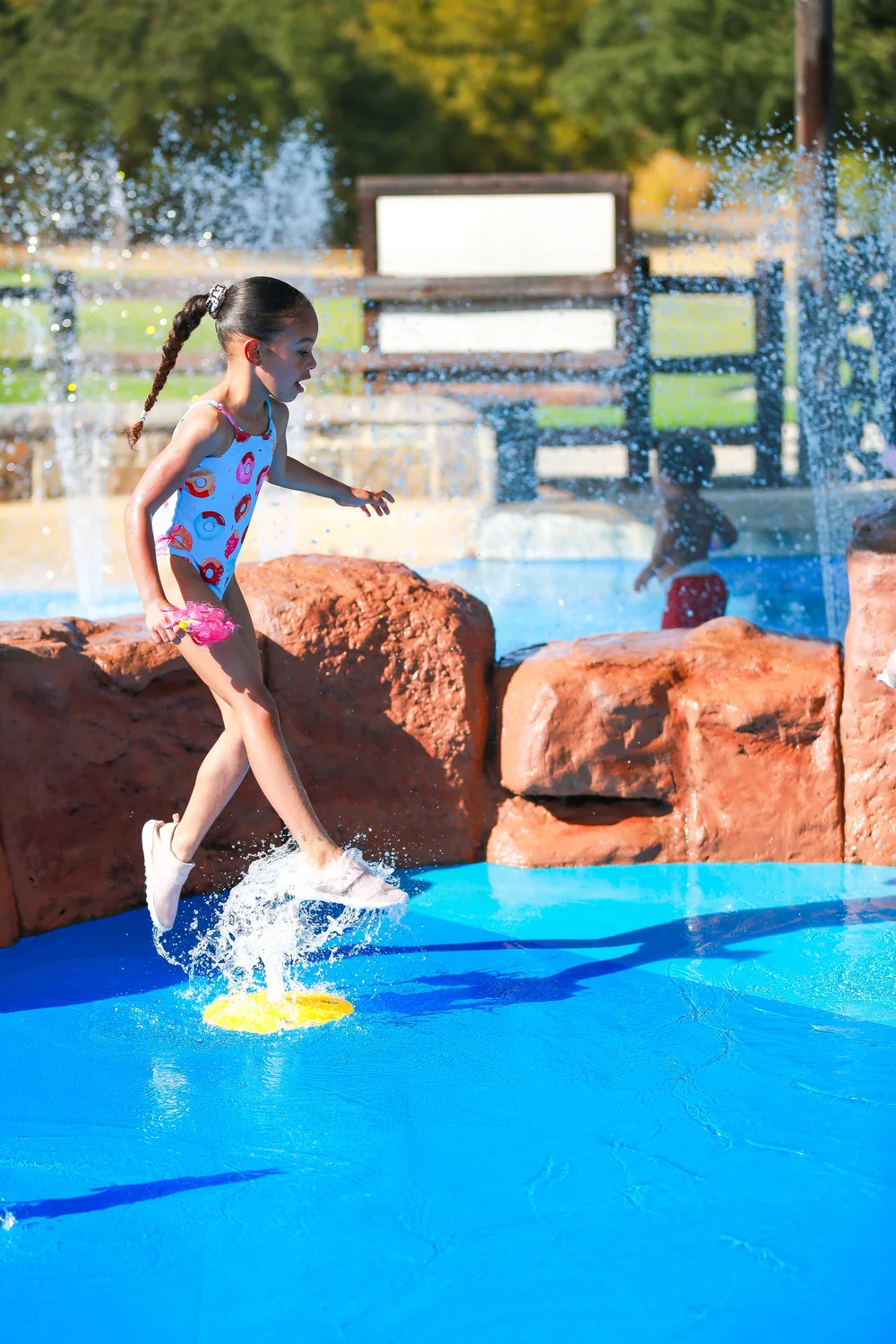 Heritage Park Splash Pad, Flower Mound, Texas | Life Floor — Life Floor