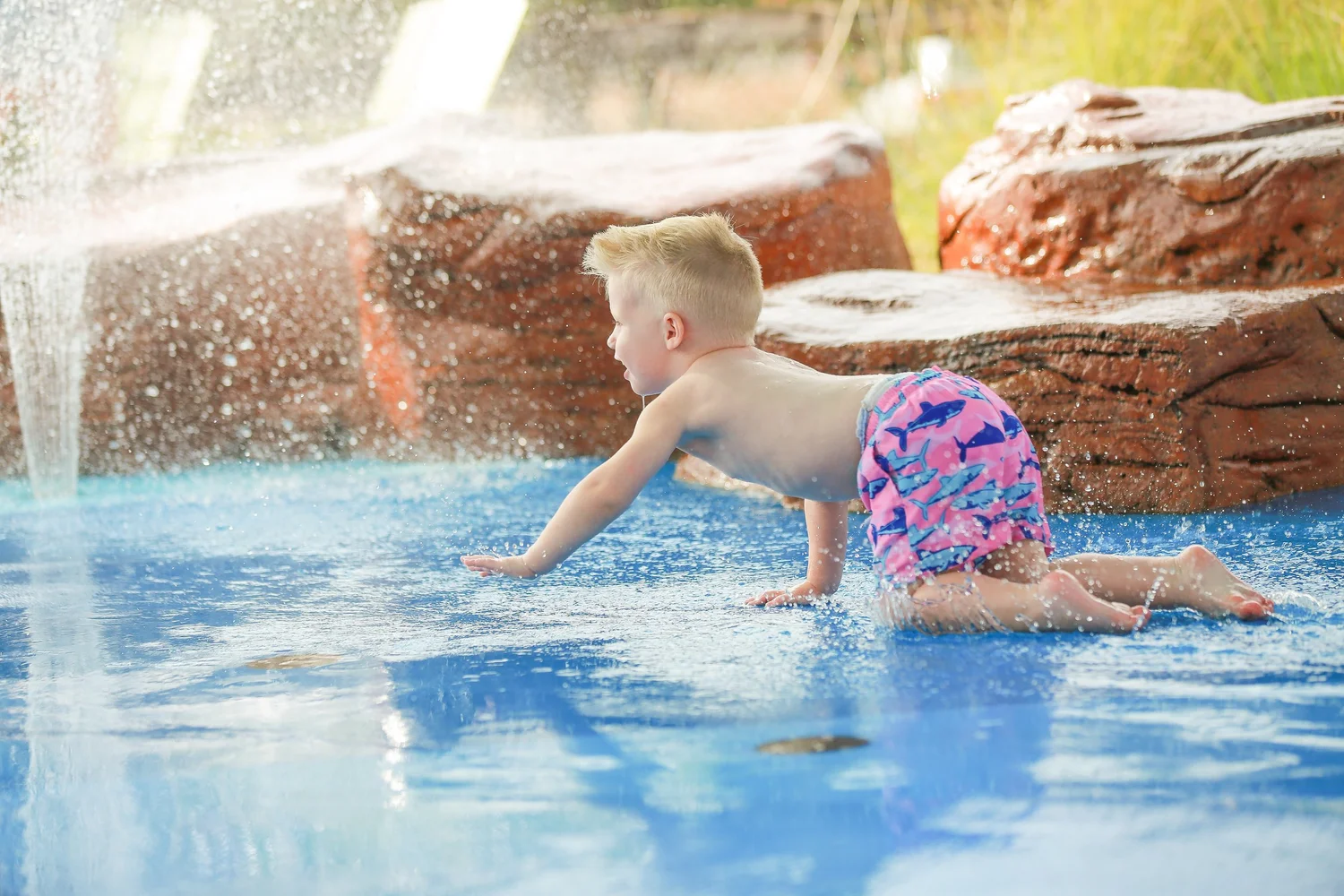 Heritage Park Splash Pad, Flower Mound, Texas | Life Floor — Life Floor