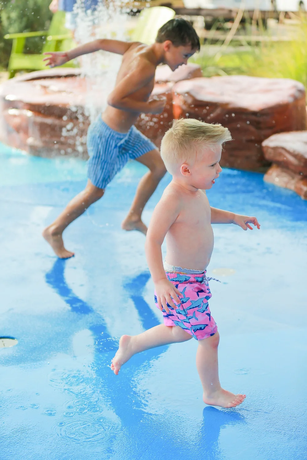 Heritage Park Splash Pad, Flower Mound, Texas | Life Floor — Life Floor