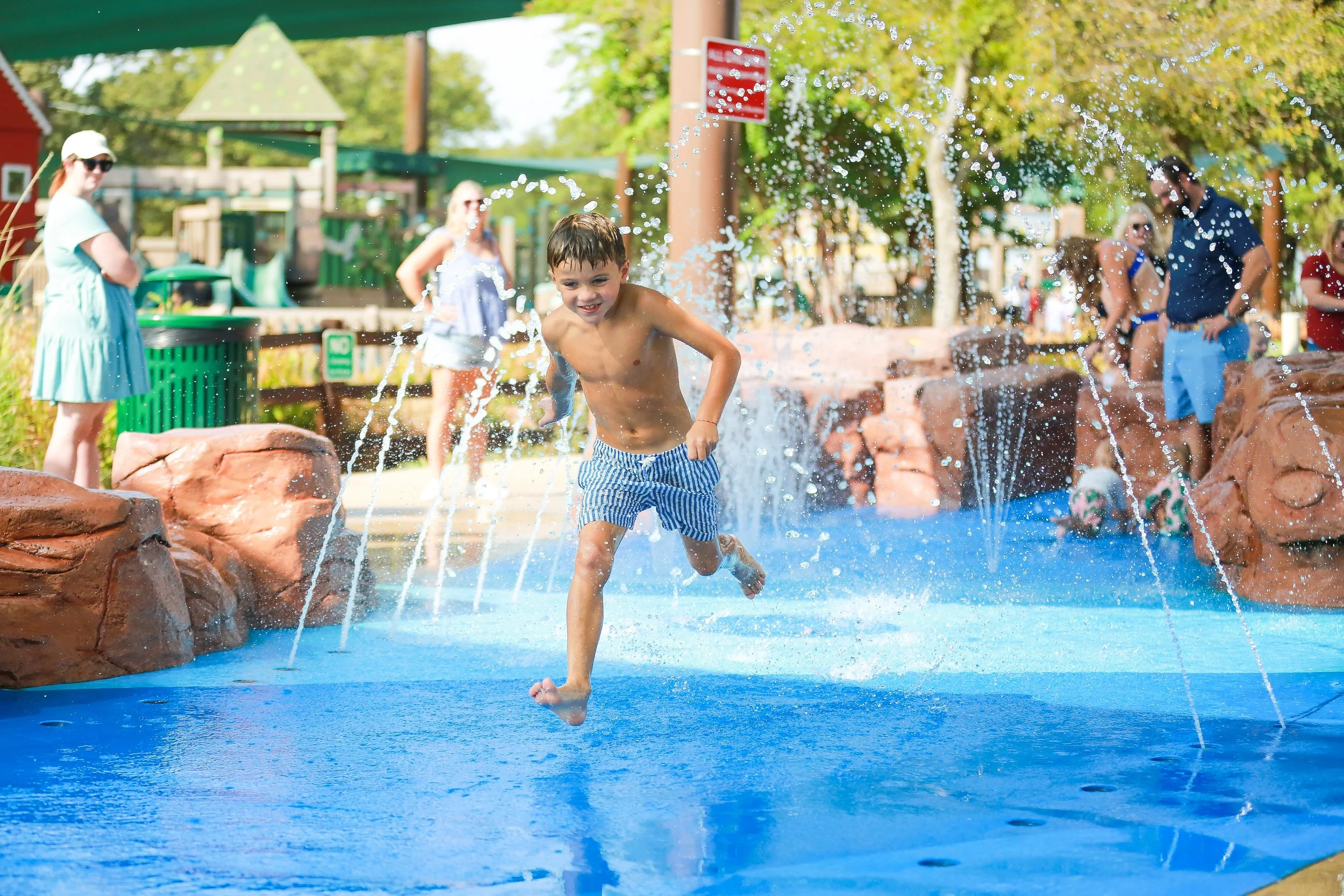 Heritage Park Splash Pad, Flower Mound, Texas | Life Floor — Life Floor