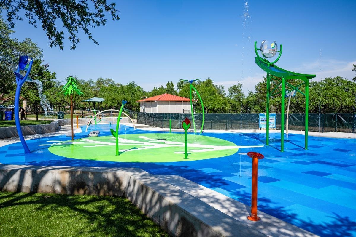 Brushy Creek Splash Pad Renovation | Cedar Park, TX | Life Floor ...