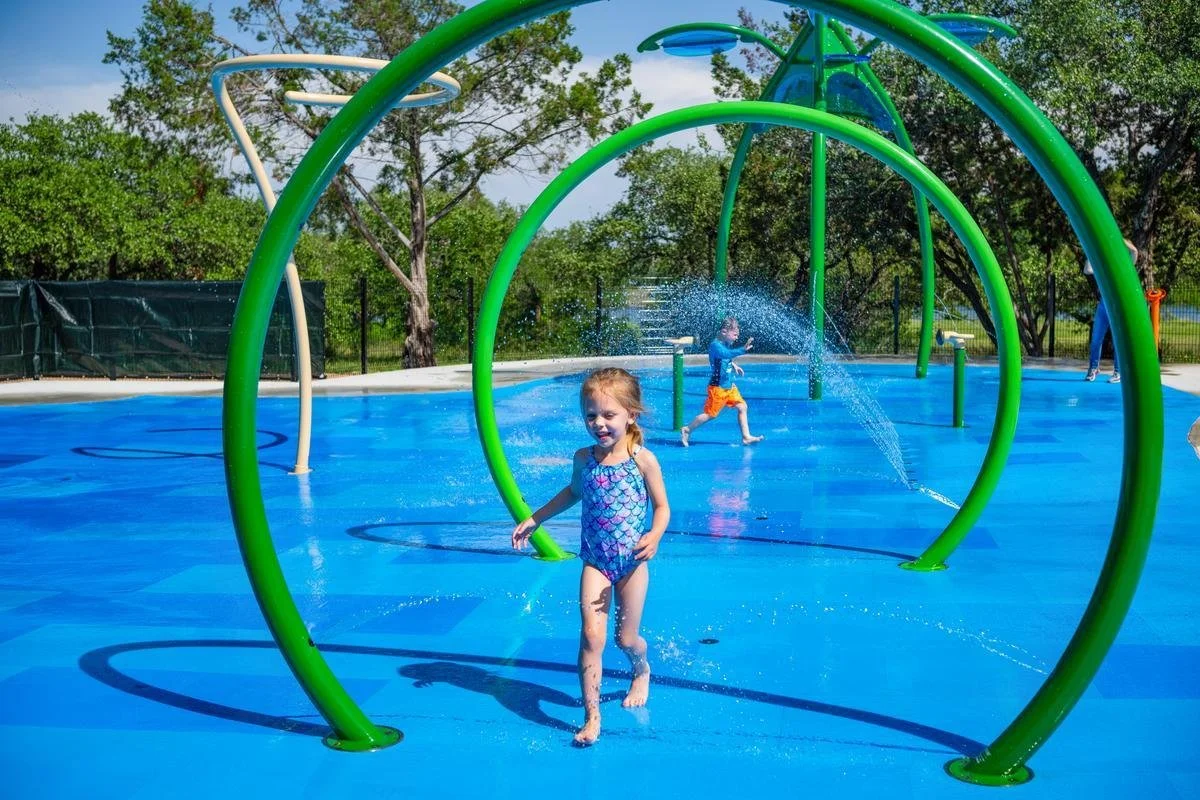 Brushy Creek Splash Pad Renovation | Cedar Park, TX | Life Floor ...