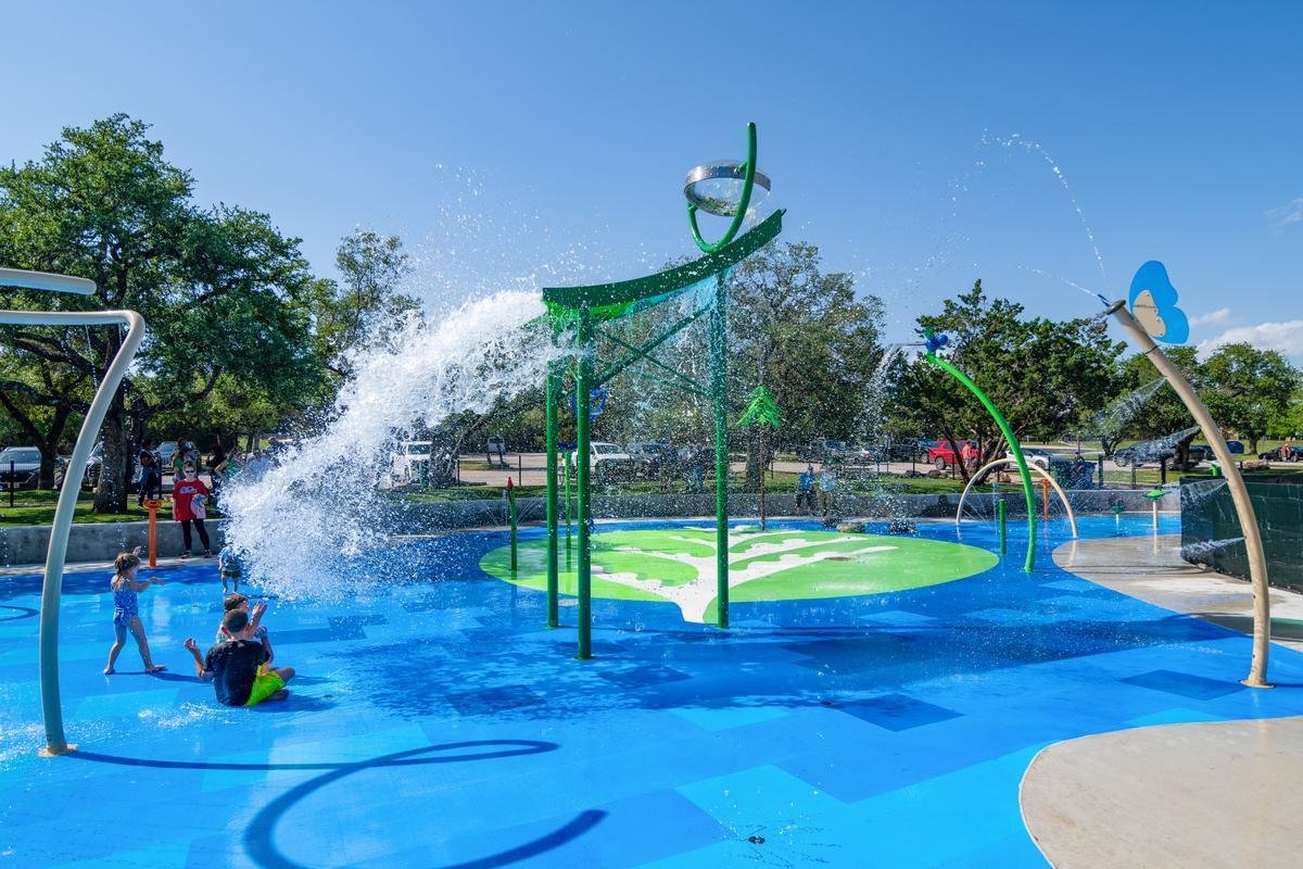 Brushy Creek Splash Pad Renovation | Cedar Park, TX | Life Floor ...