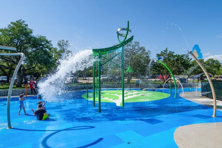 Brushy Creek Splash Pad Renovation | Cedar Park, TX | Life Floor ...