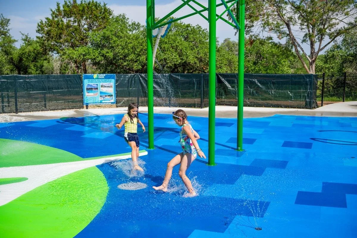 Brushy Creek Splash Pad Renovation | Cedar Park, TX | Life Floor ...