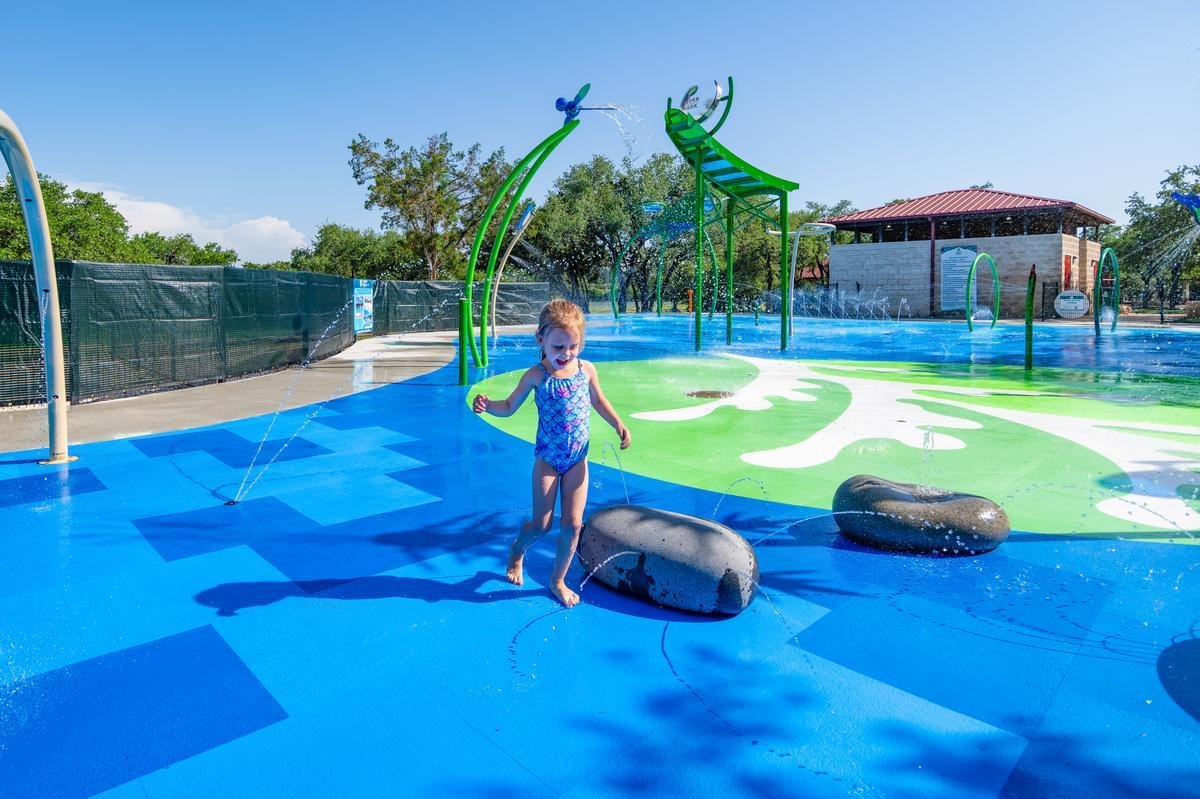 Brushy Creek Splash Pad Renovation | Cedar Park, TX | Life Floor ...