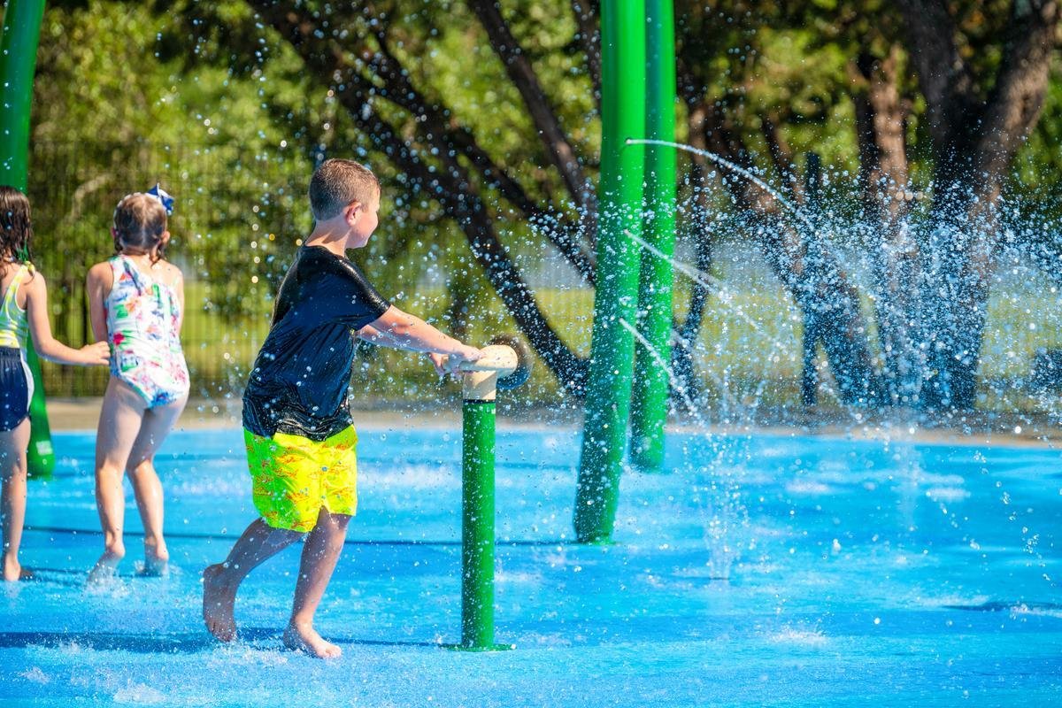 Brushy Creek Splash Pad Renovation | Cedar Park, TX | Life Floor ...