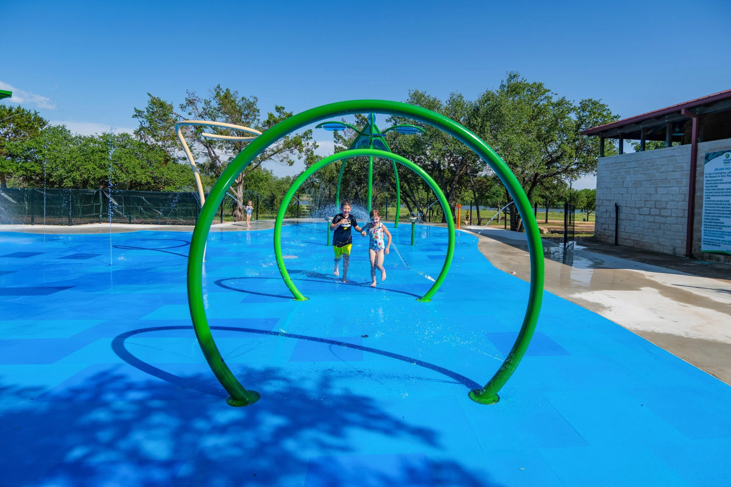 Brushy Creek Splash Pad Renovation | Cedar Park, TX | Life Floor ...