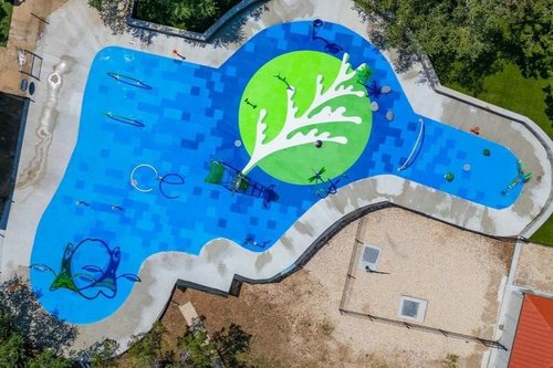Brushy Creek Splash Pad Renovation | Cedar Park, TX | Life Floor ...