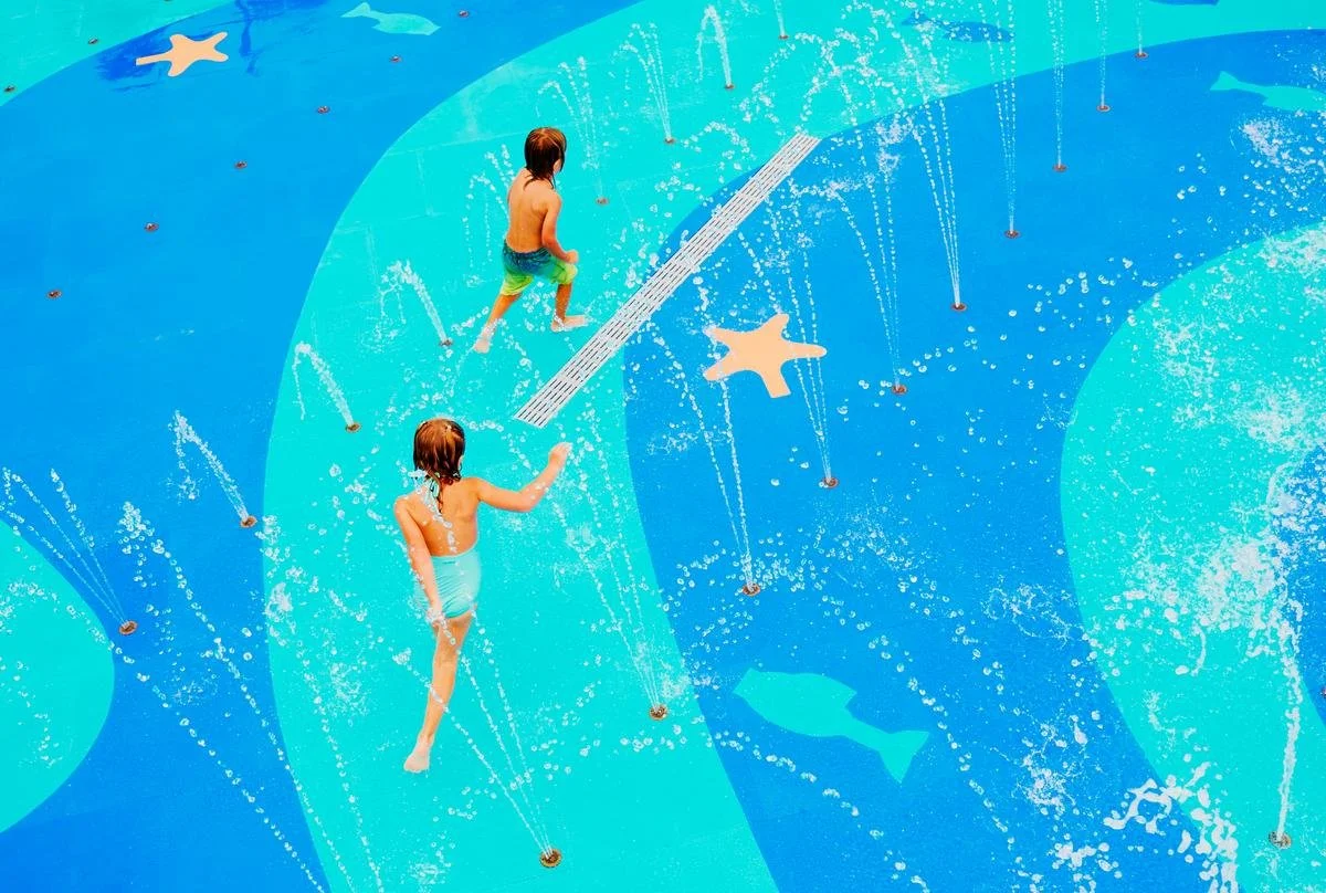 Custom Branding for Splash Pads & Pool Decks | Life Floor Design — Life ...