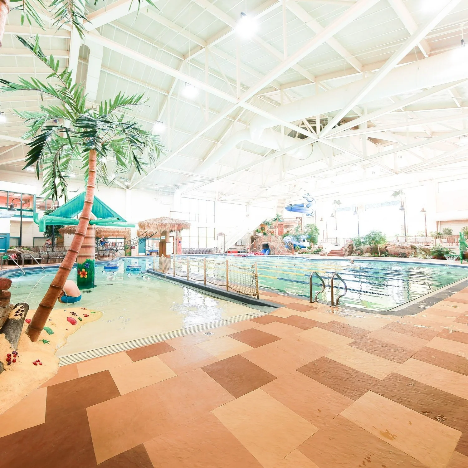 Custom Aquatic Center Design — Life Floor