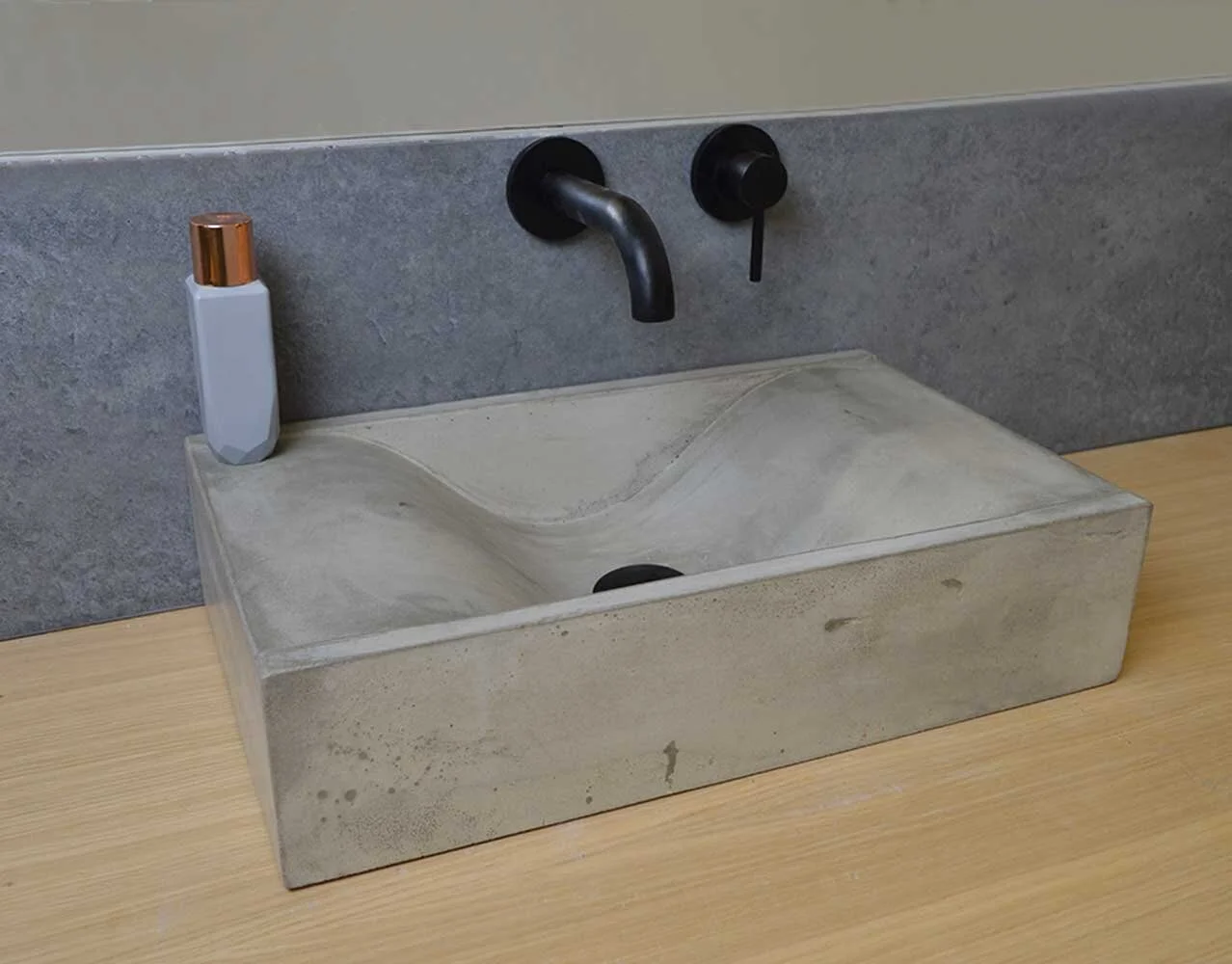 IONA Handmade Concrete Basin — NEDEVDESIGN