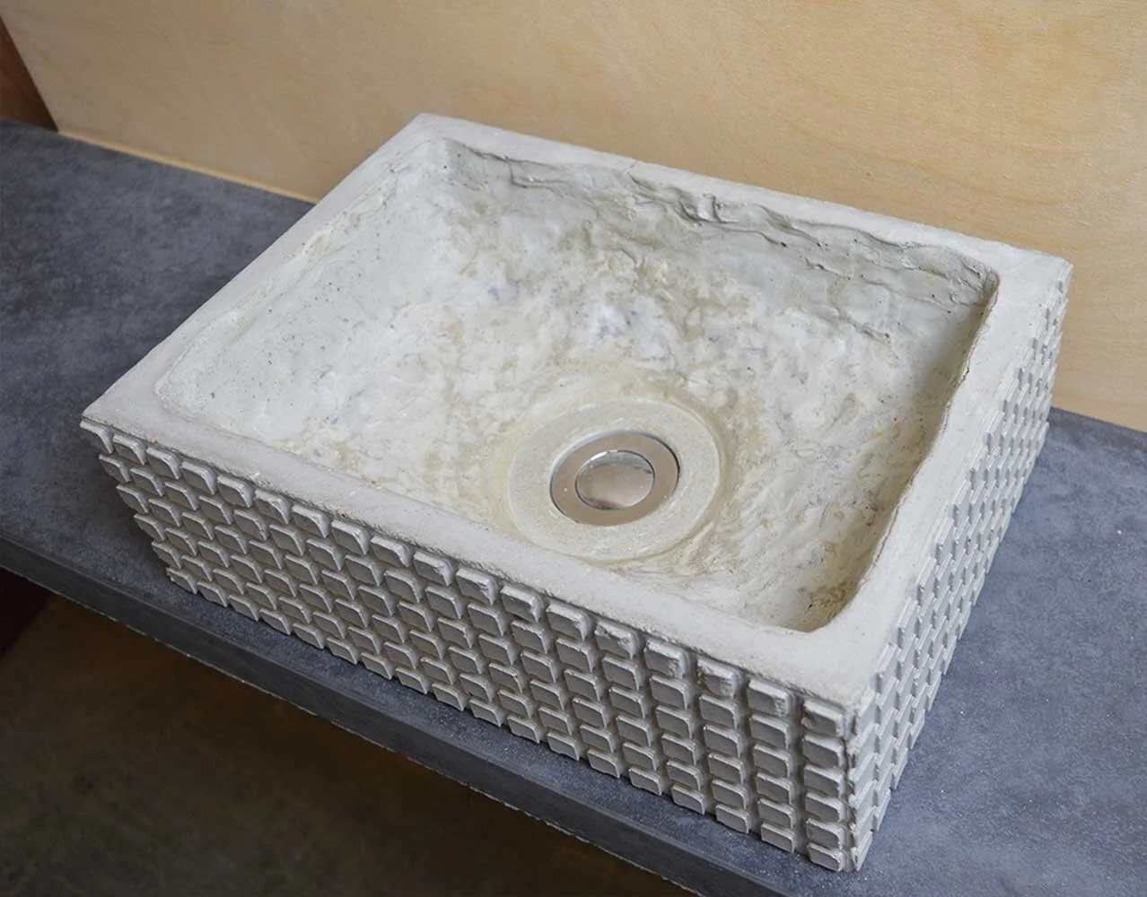 VERA Handmade Concrete Basin - Essential collection — NEDEVDESIGN