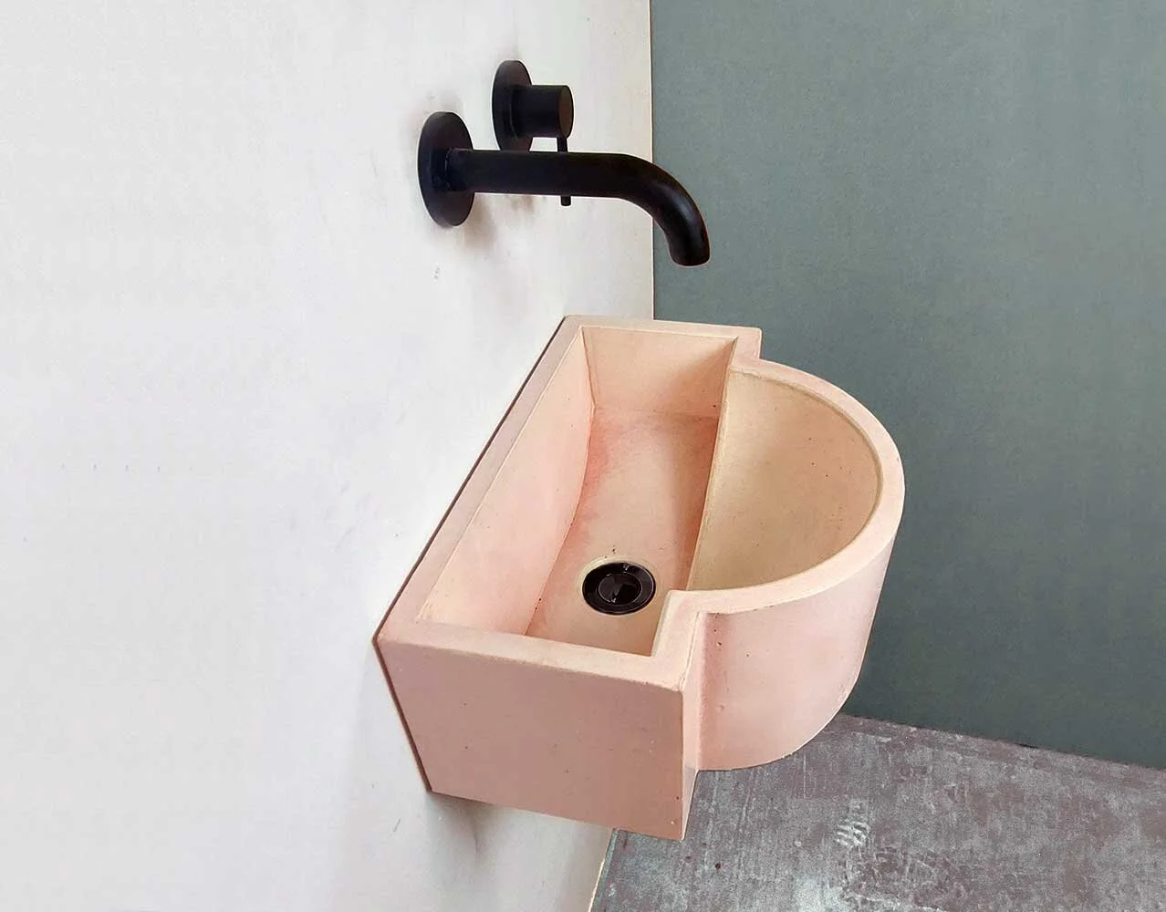 VERA Handmade Concrete Basin - Essential collection — NEDEVDESIGN