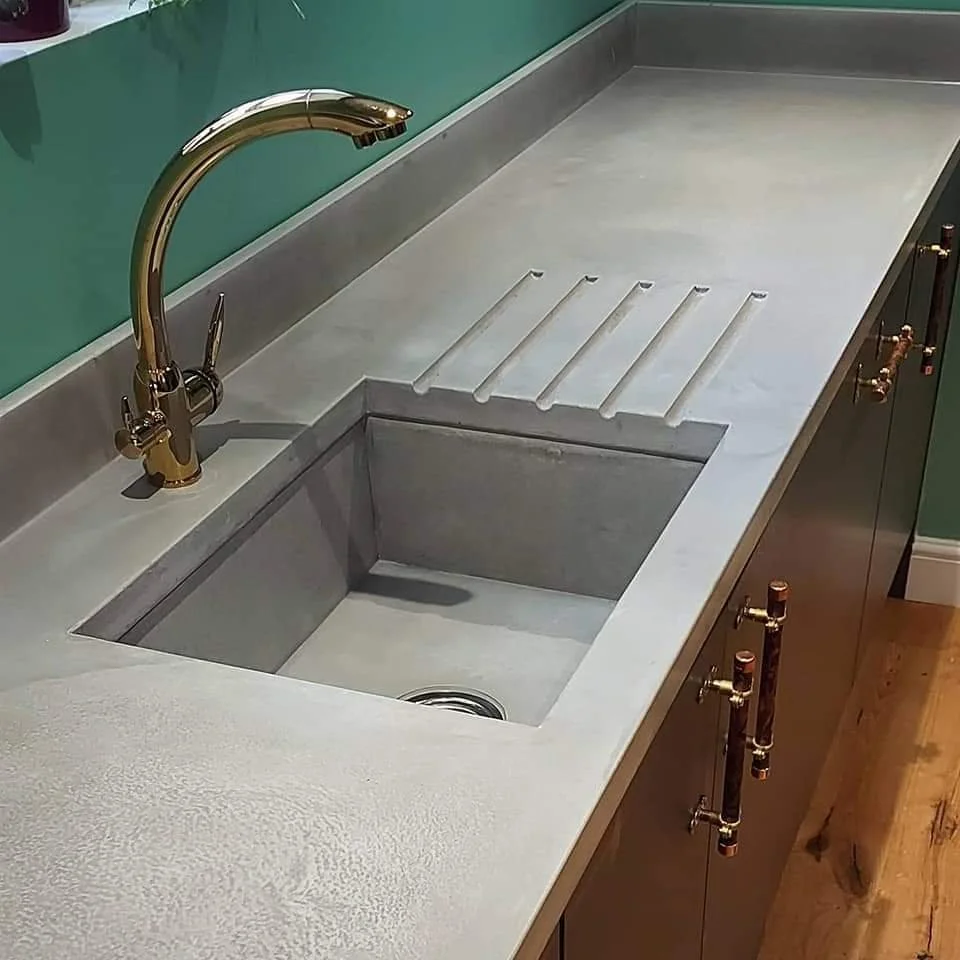 Concrete Kitchen Sink