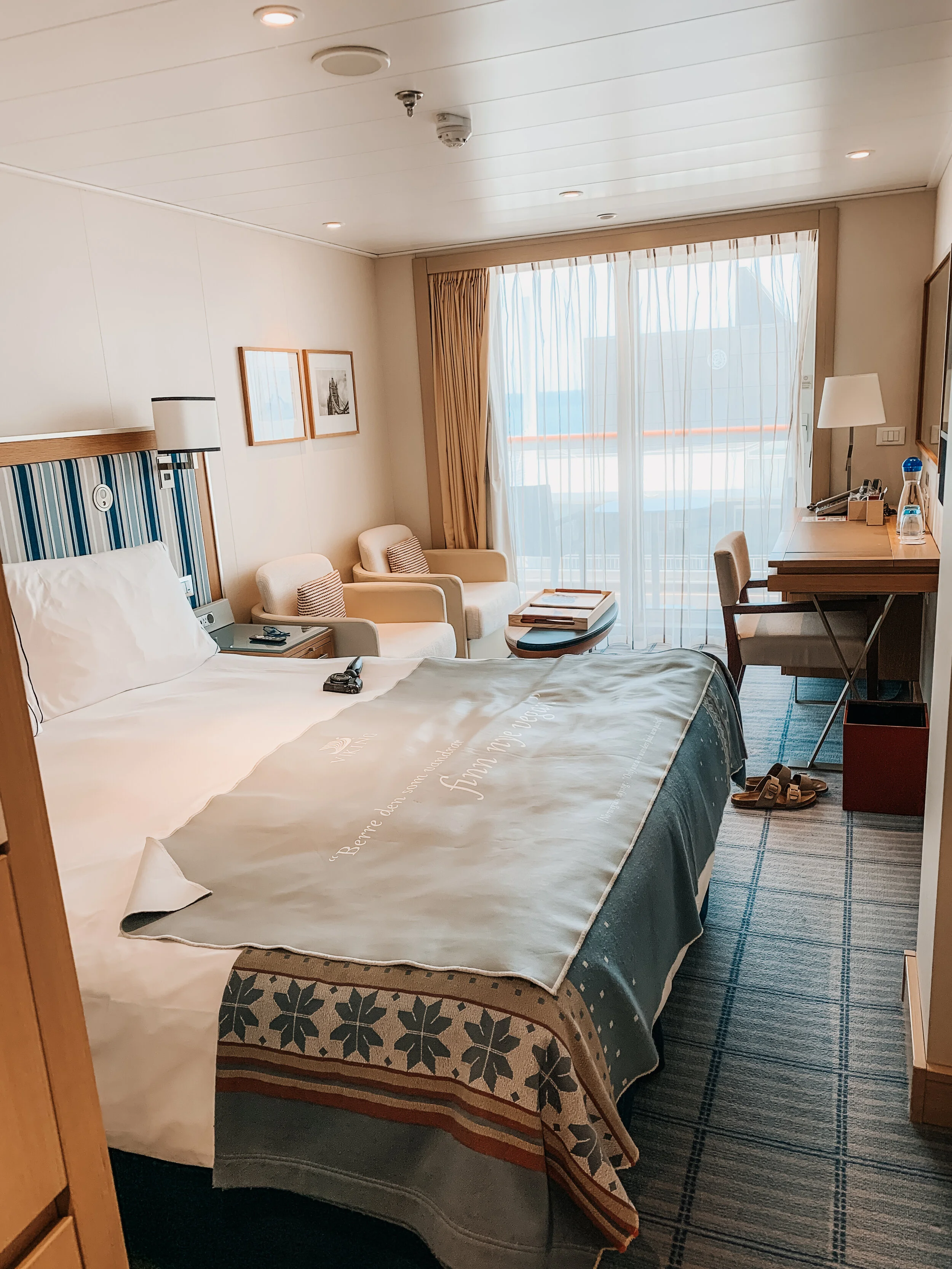 Viking Star Deluxe Veranda Room Tour & Room Details — Trippin' Southern ...