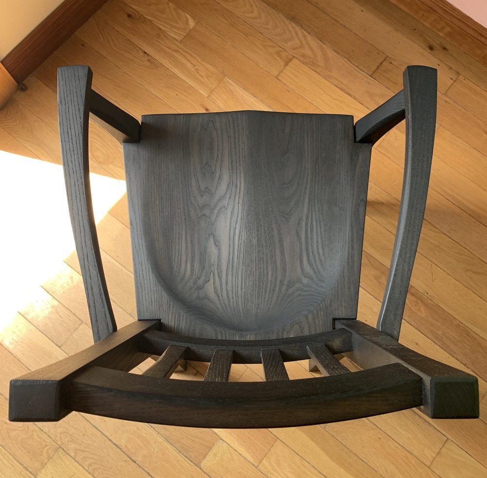 Arm Chair Top View