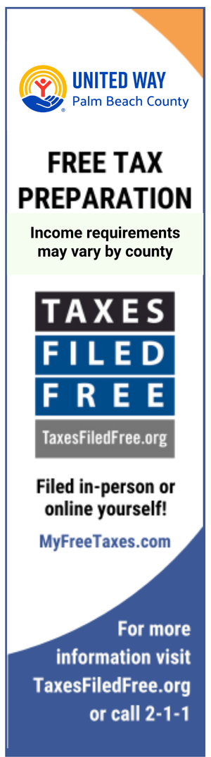 Free Tax Preparation and Filing Assistance 2026 — 211 Helpline Palm ...