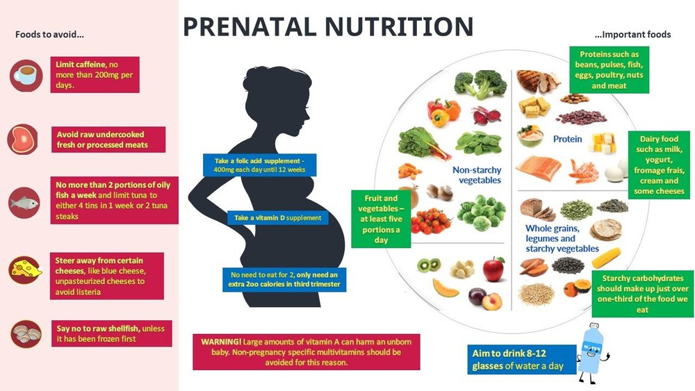 Prenatal nutrition - the essentials — Flavia Corbani Personal trainer ...