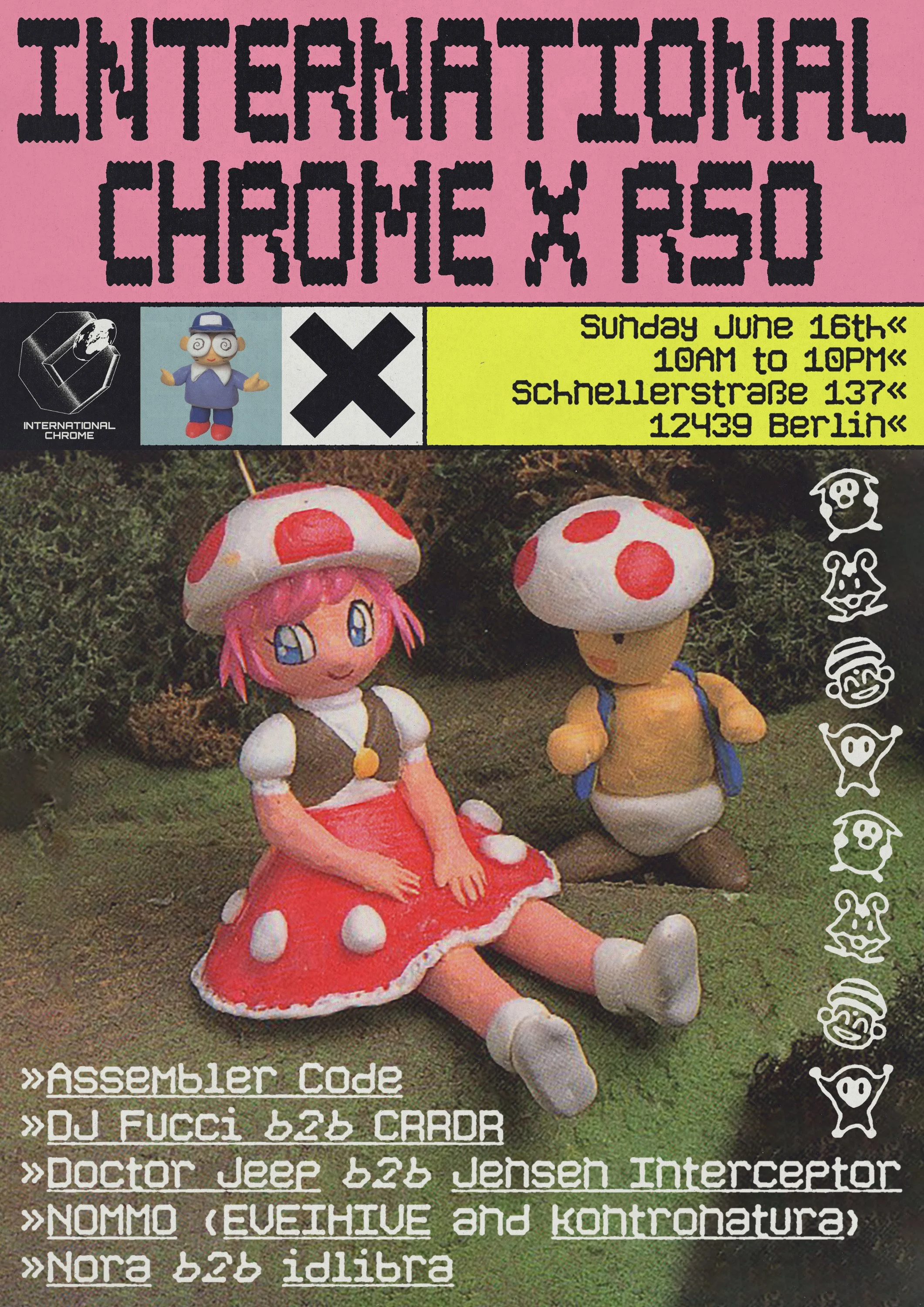 International Chrome Poster (RSO Berlin) — Studio Balcony