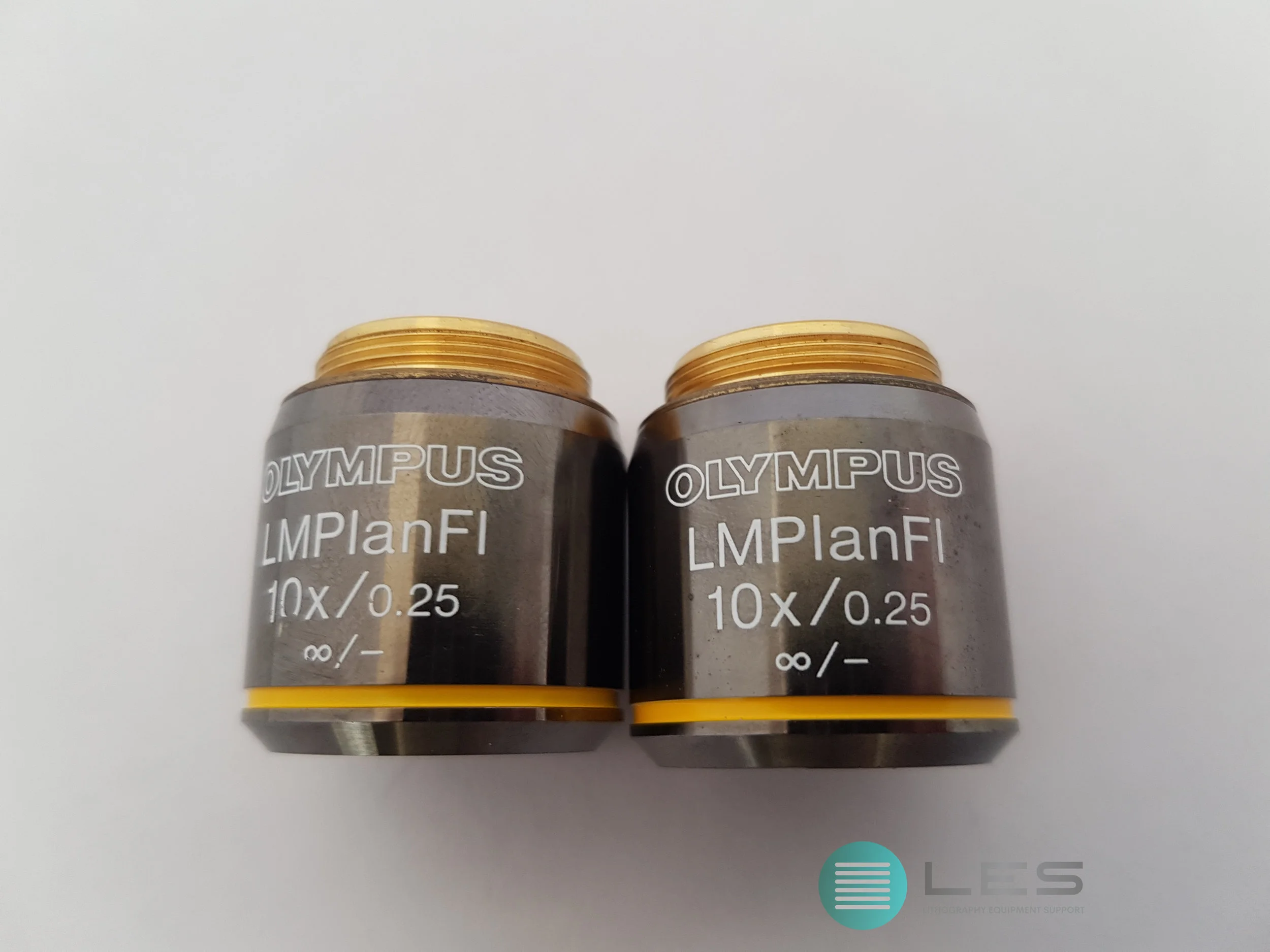 Olympus Objectives LMPlanFl 10x/0.25 (Set of 2) — LES