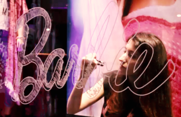 Barbie window display — Mek Frinchaboy