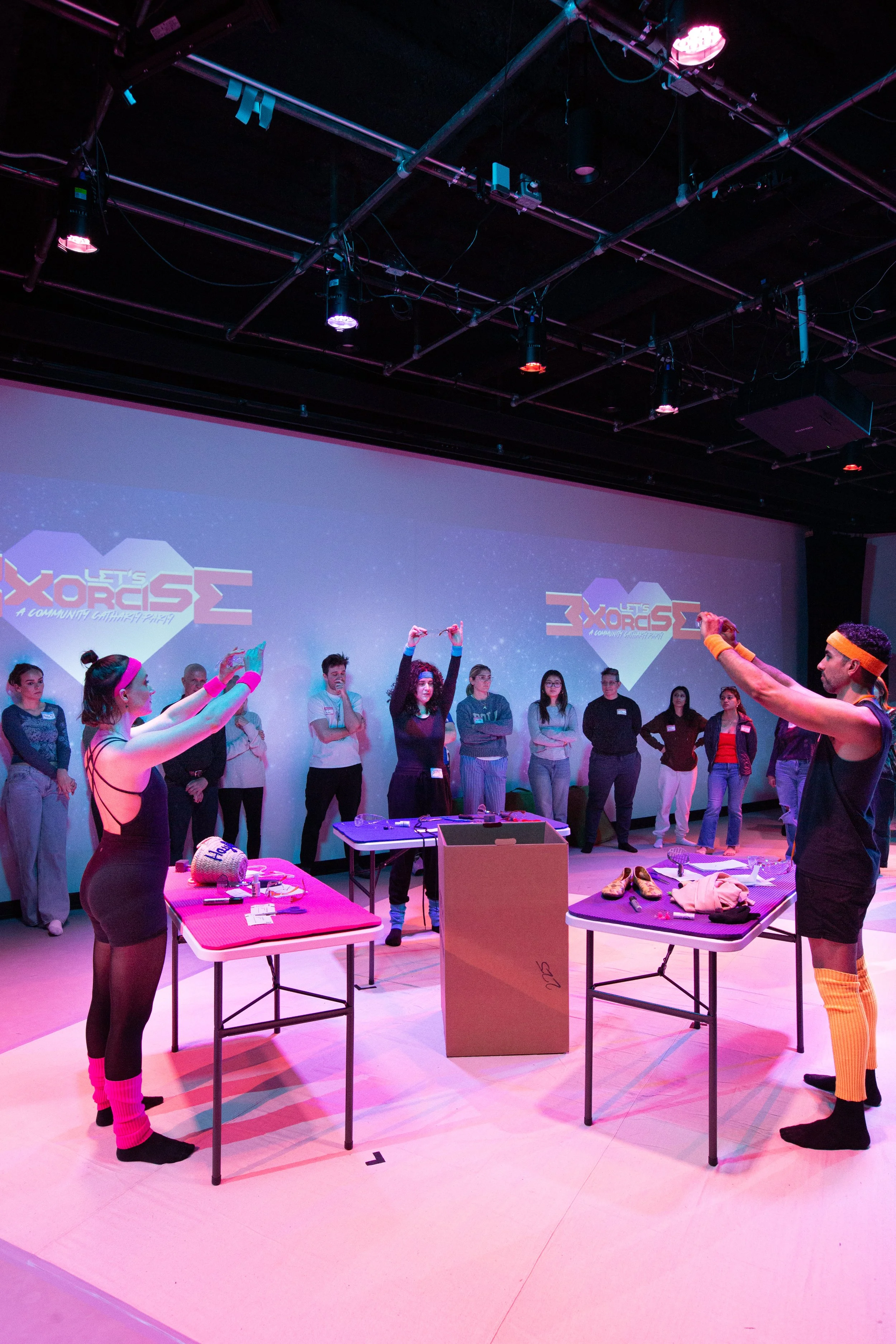 LET'S EXORCISE! A COMMUNITY CATHARTY PARTY — Amy Shoshana Blumberg