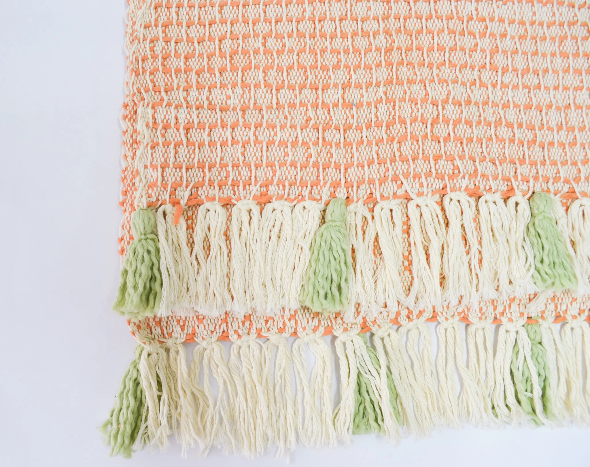 Small Naidi Blue & Guayaba Pink Throw — Zuahaza – Luxe Home Textiles