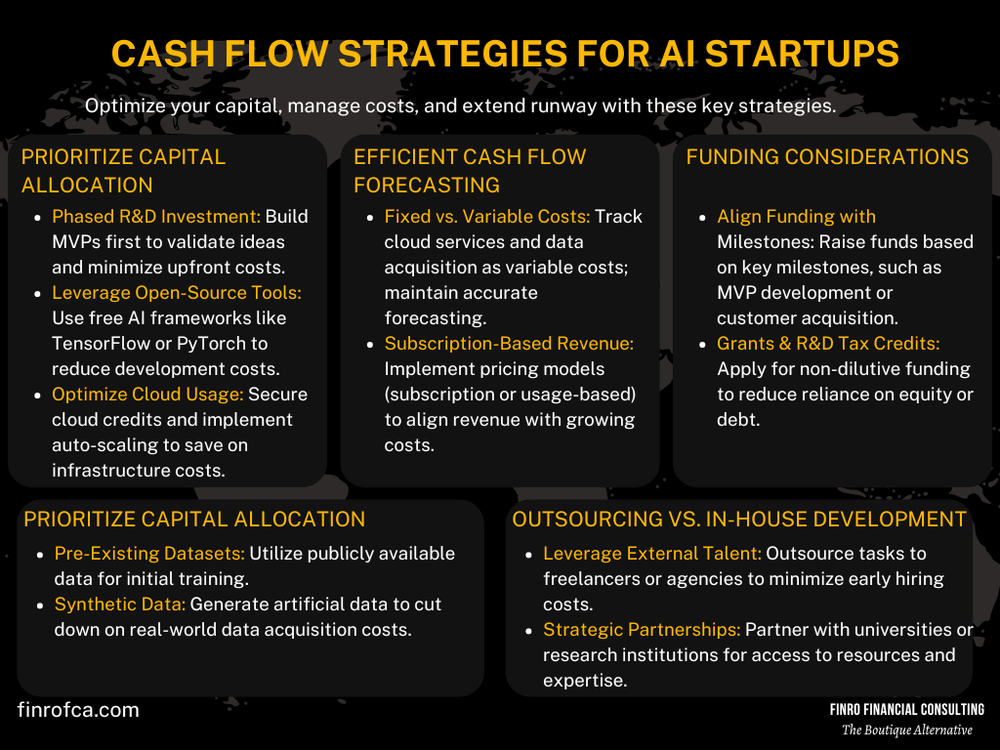 Cost Structure and Cash Flow Management for AI Startups | Finro