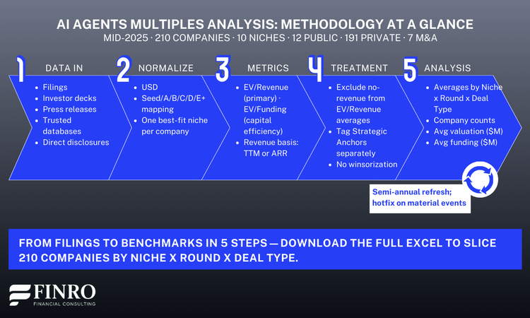 AI Agents Valuation Multiples: Mid-2025 Update | Finro Financial Consulting