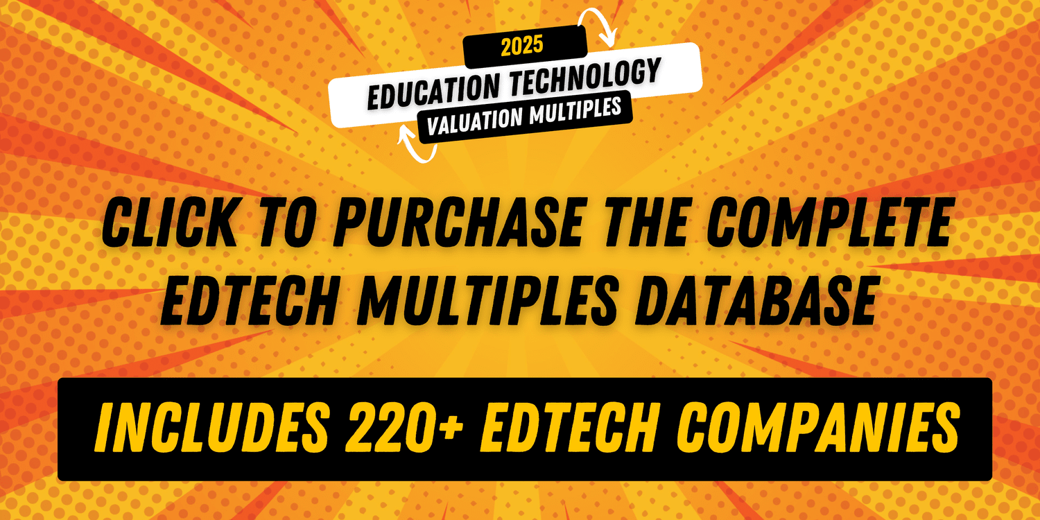 Edtech Startups: Valuation and Multiples 2024 | Finro Financial Consulting